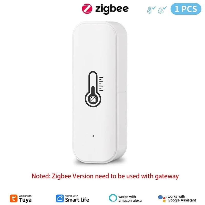 Tuya Zigbee WiFi Temperature Humidity Sensor Smart Home Connected ...