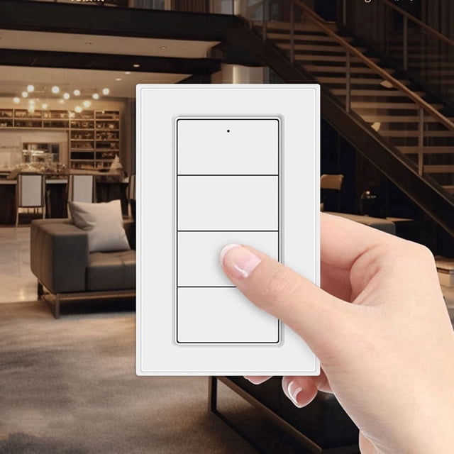 Tuya Zigbee Wireless 4-Gang Scene Switch Smart Life App Control ...