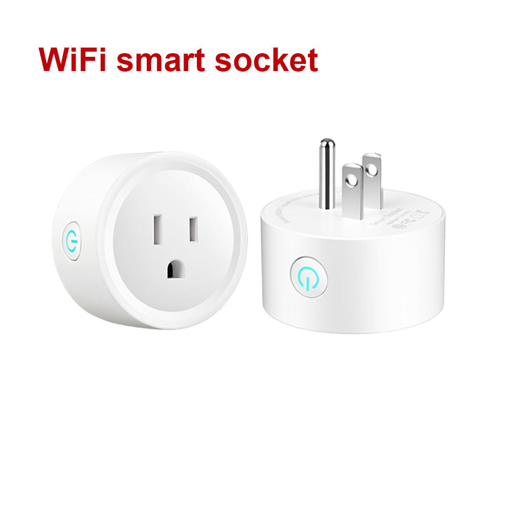 Tuya wifi smart socket, cross-border APP voice timing wireless remote ...