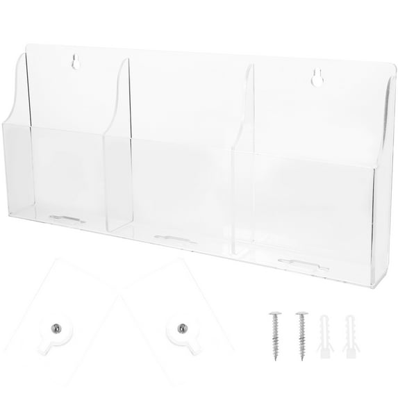 Raindrops Wall Mount Remote Control Holder Acrylic Organizer for Home ...