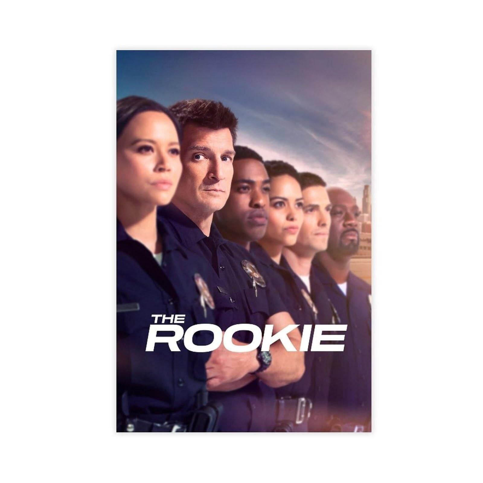 Tv Series The Rookie Canvas Wall-Art Decor Print Picture Paintings for ...