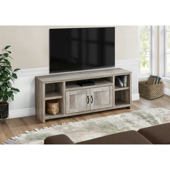 Tv Stand, 60 Inch, Console, Media Entertainment Center, Storage Cabinet ...