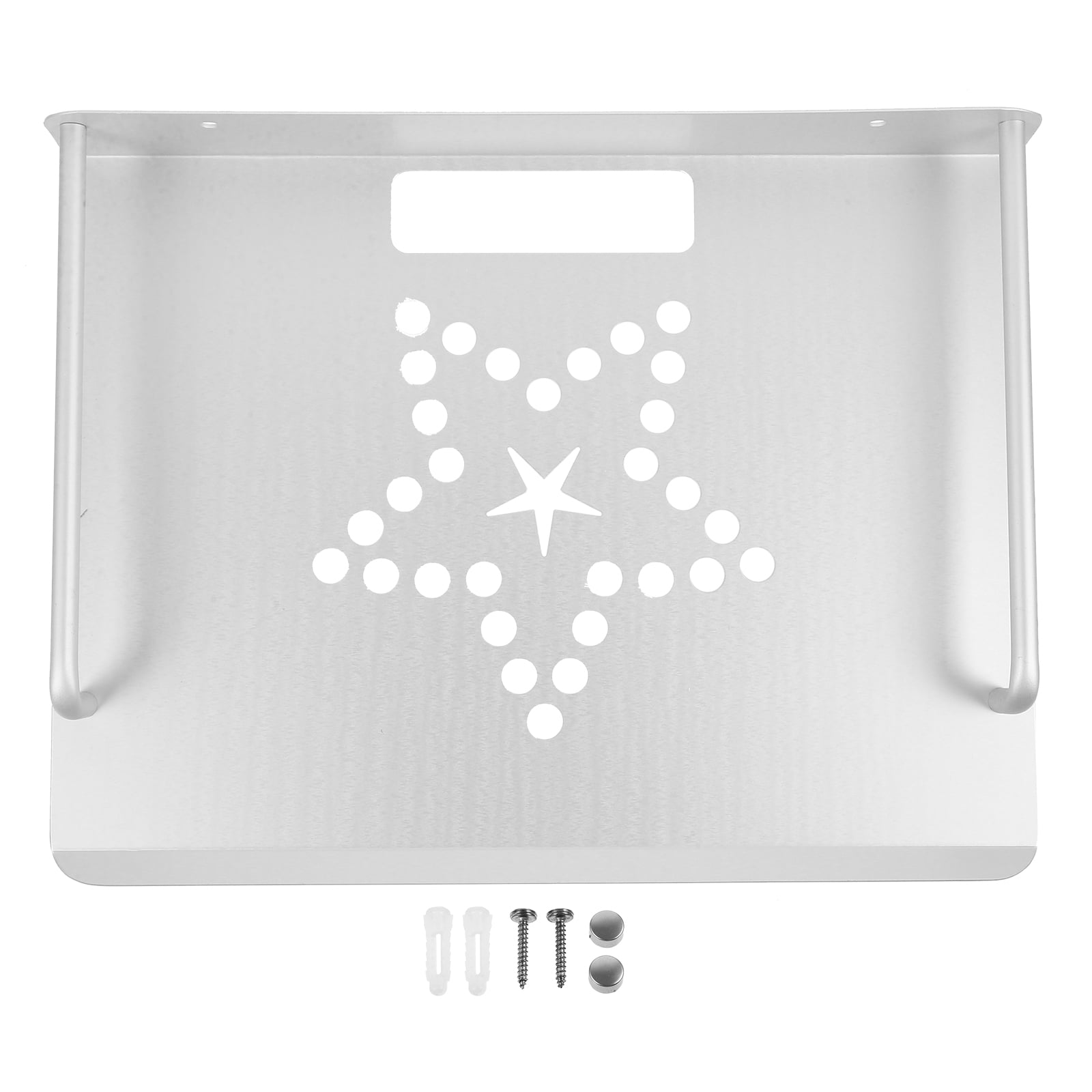 ULTNICE White Durable Aluminium Alloy STB Stand for Router or Box Saves ...