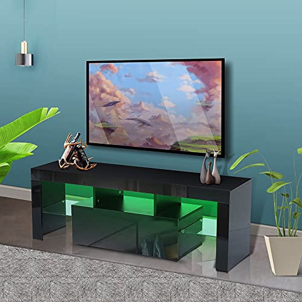 Tv Stands With Led Lights, Television Stands, Wood Tv Console Tables ...