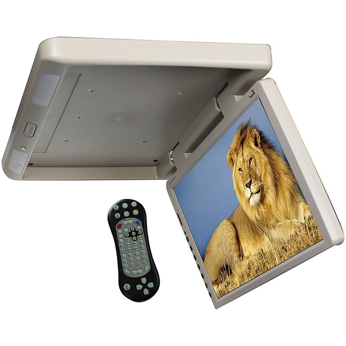 TVIEW 17.3" FLIP DOWN WITH BUILT IN DVD IR & FM MODUL TAN - Walmart.com