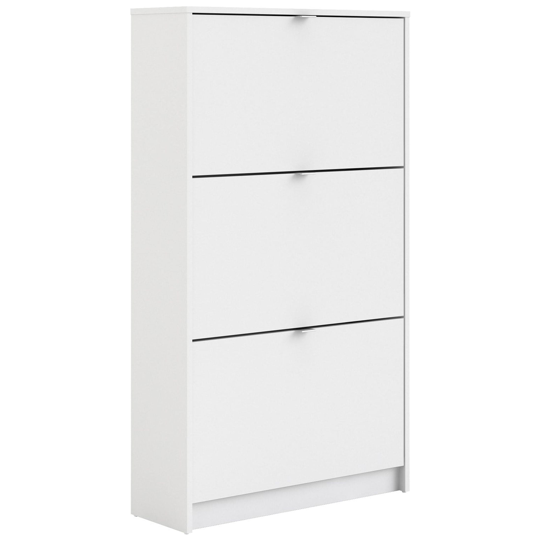 Tvilum Bright Collection 3 Drawer Shoe Cabinet, White - Walmart.com