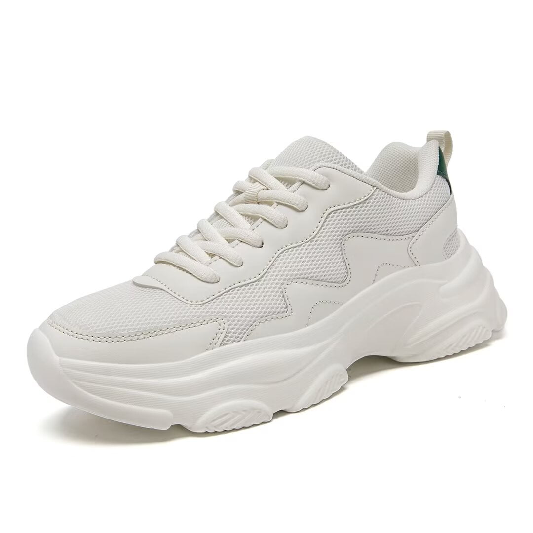 Tvtaop Women's Thick Sole Sports Shoes Retro Comfort Running Breathable ...