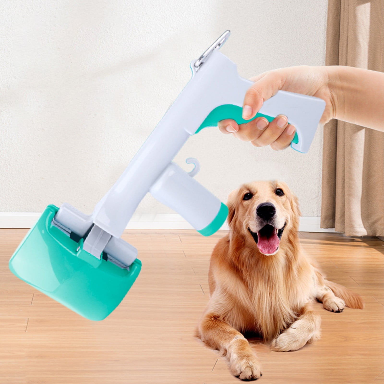 Tvtnvo Pet Pooper Scooper Long Handle Non Breakable Foldable Poop ...