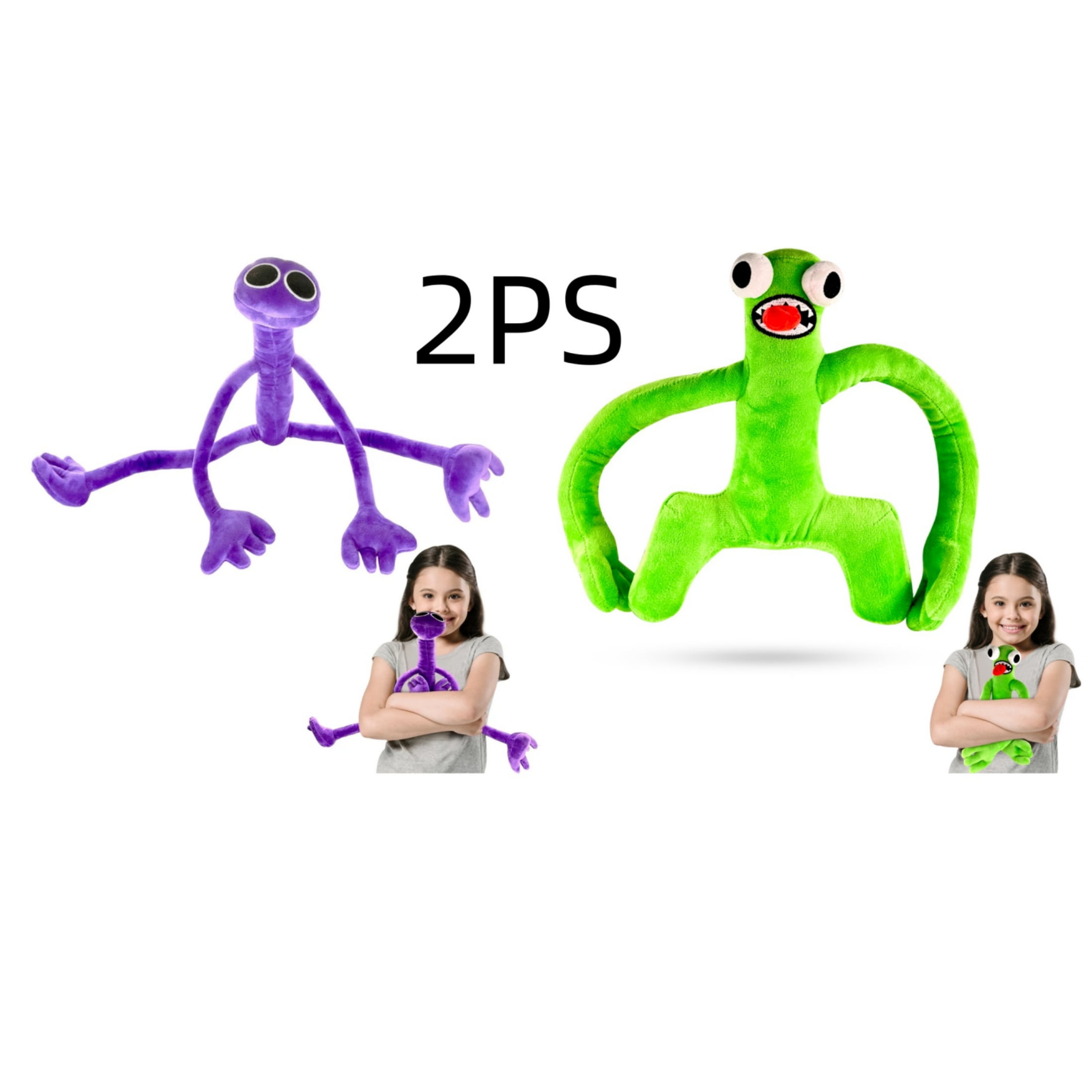 Tw-Care Ra-inbow Friends Plush Toy, 2 Pack Soft Stuffed Animal Plush ...