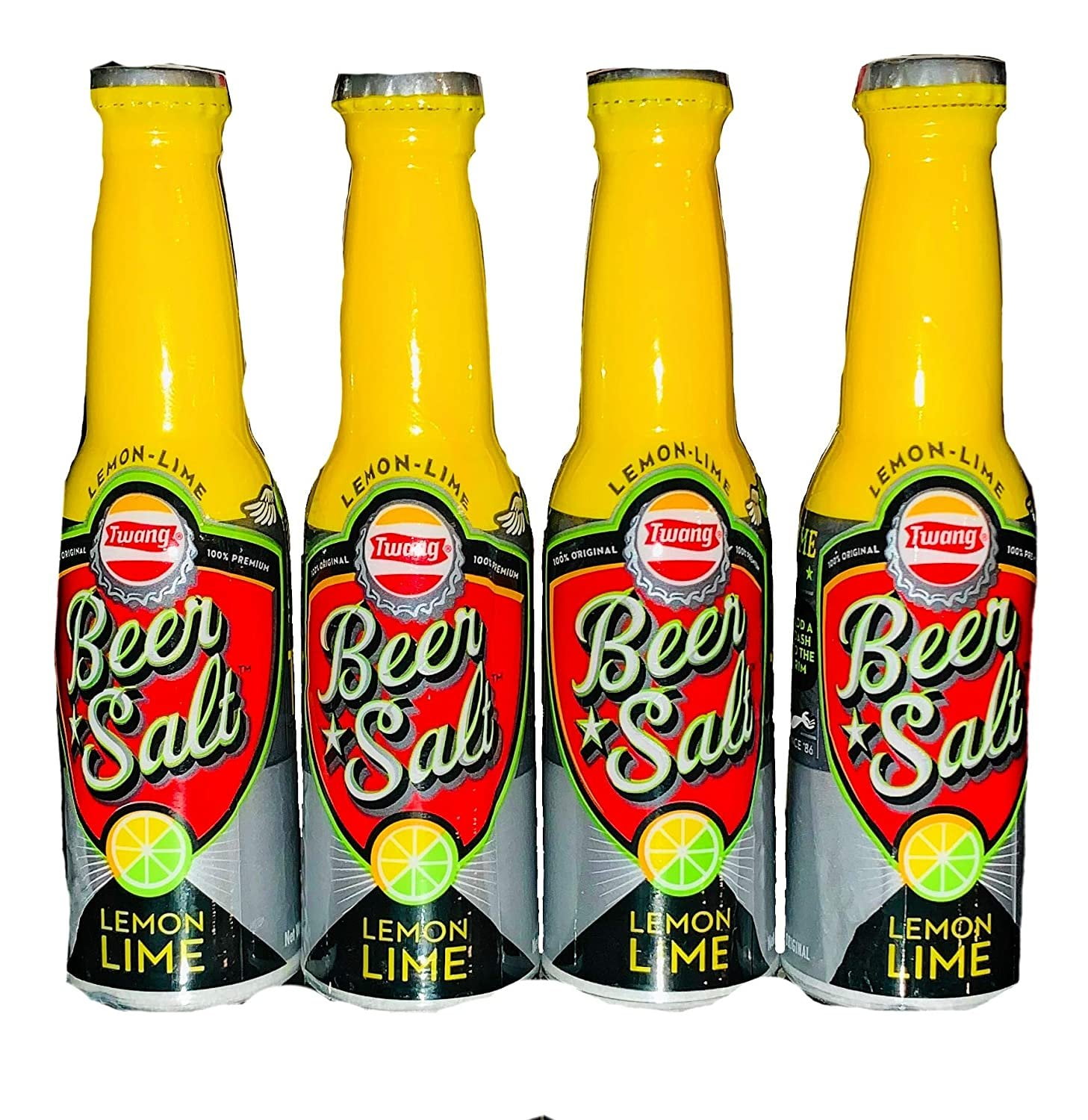 Twang Beer Salt Lemon Lime Flavor 4 Pack 4-1.4 oz Bottles - Walmart.com