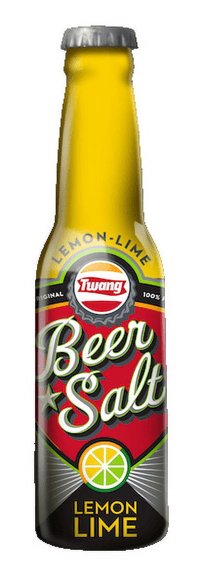 Twang Lemon-Lime Beer Salt, Lemon Lime Flavor, 1.4 oz Mini Longneck ...