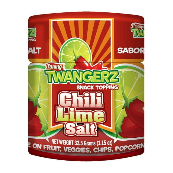 Twang Twangerz Flavored Salt BCF26 Snack Topping - Lime, Lemon Lime ...