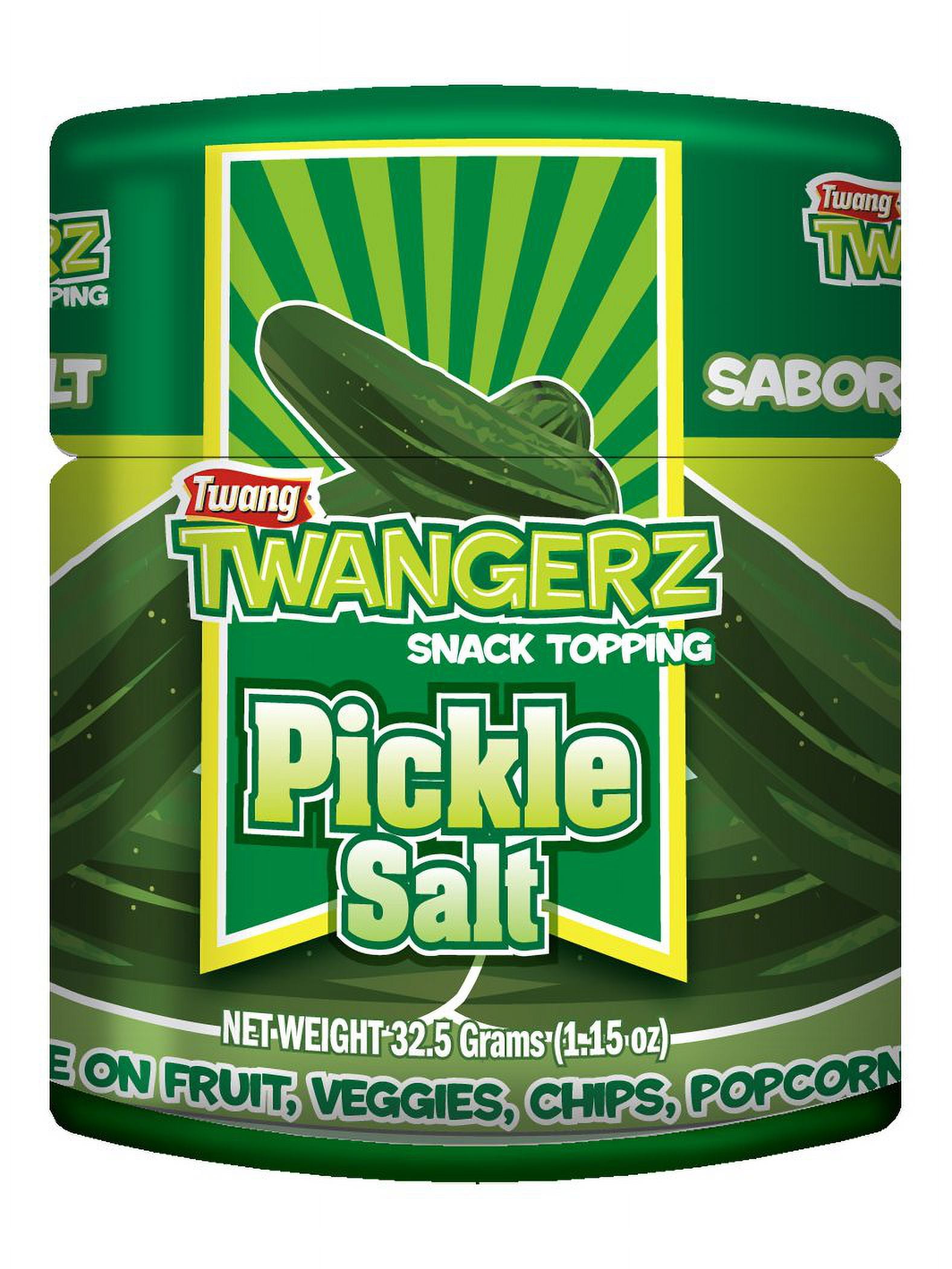 Twang Twangerz Flavored Salt HMF23 Snack Topping - Pickle, 4 Pack ...