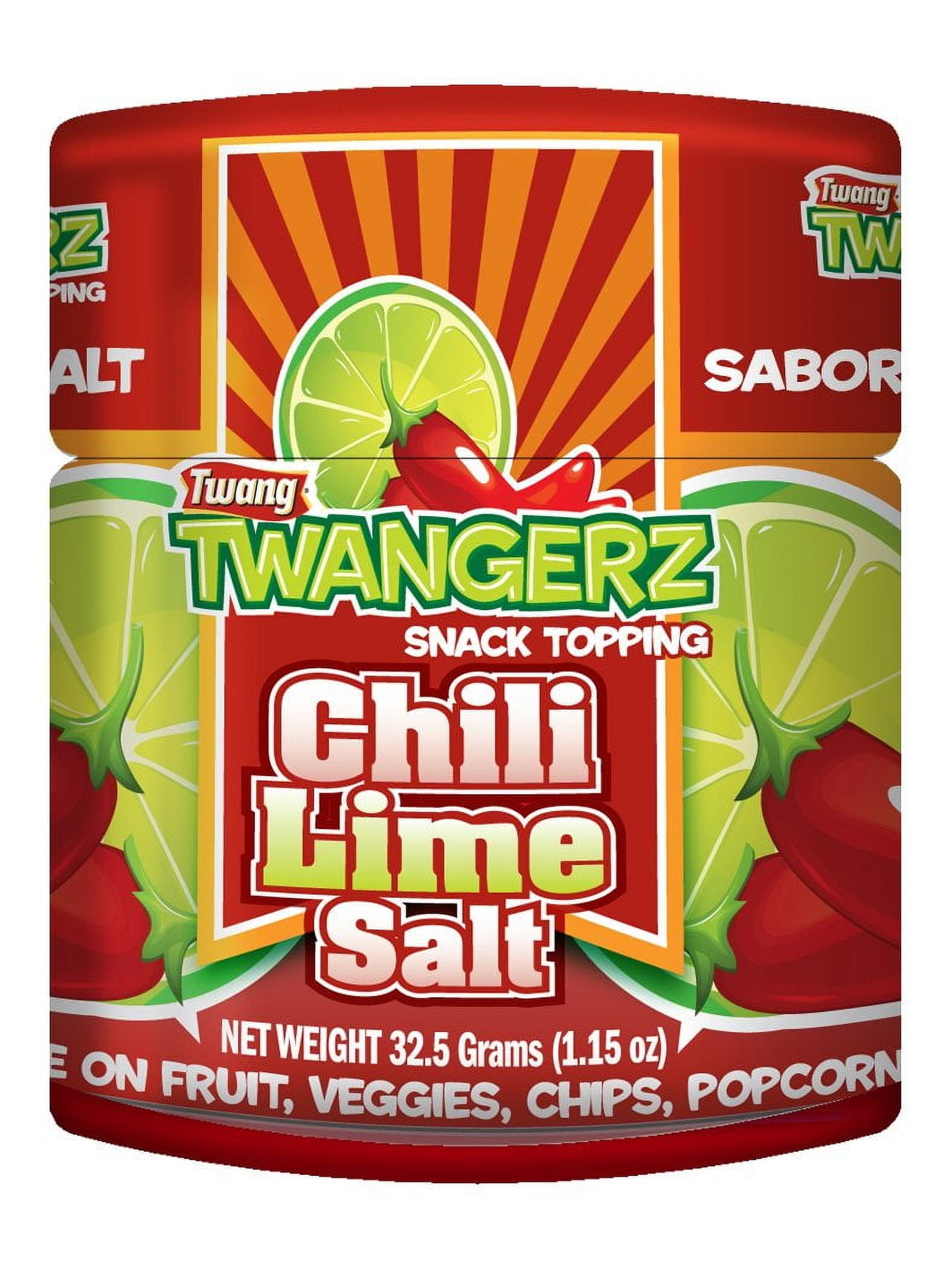 Twang Twangerz Flavored Salt MFF30 Snack Topping - Lime, Lemon Lime ...