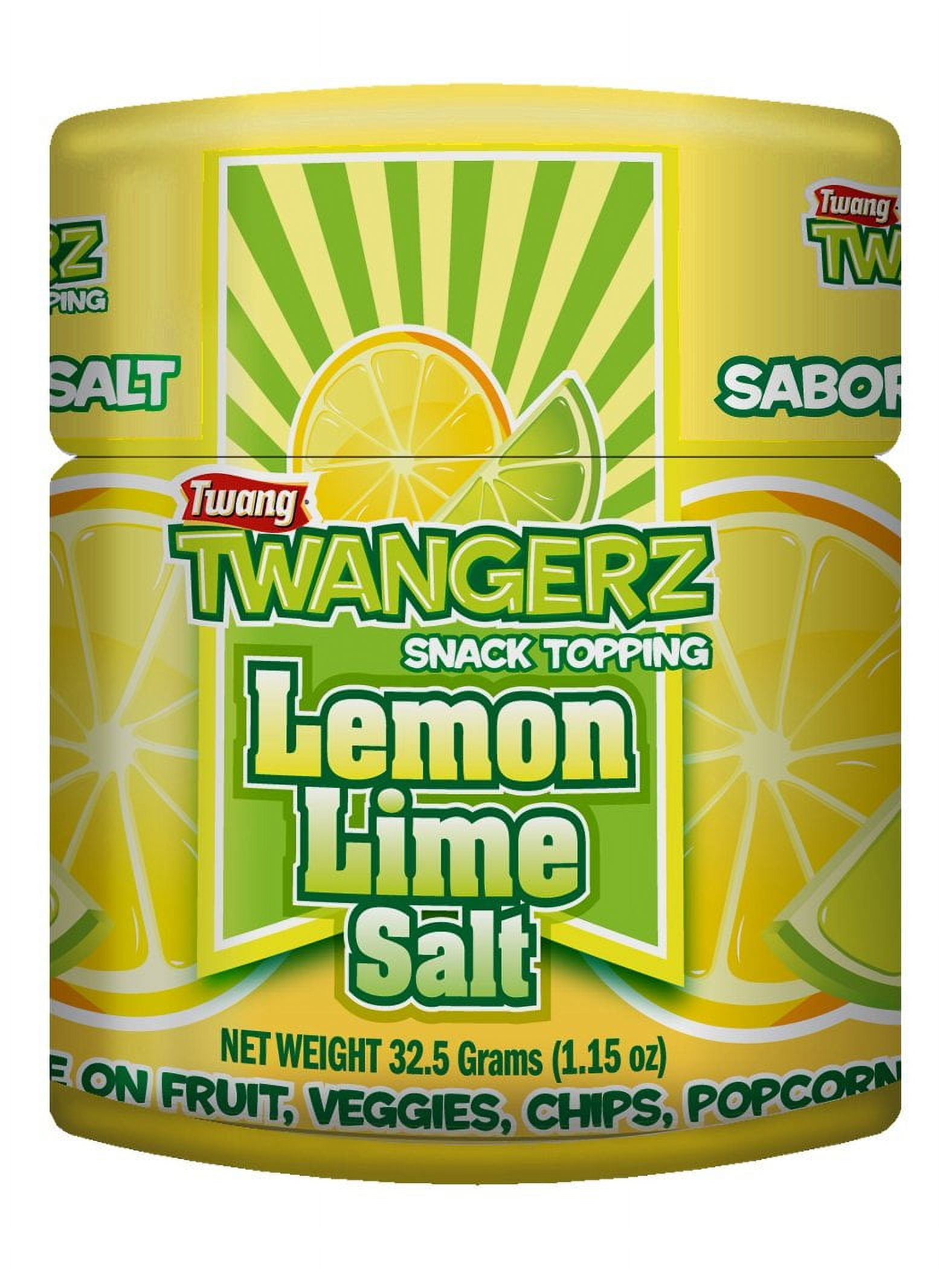 Twang Twangerz Flavored Salt Snack MDA05 Topping - Lime, Lemon Lime ...