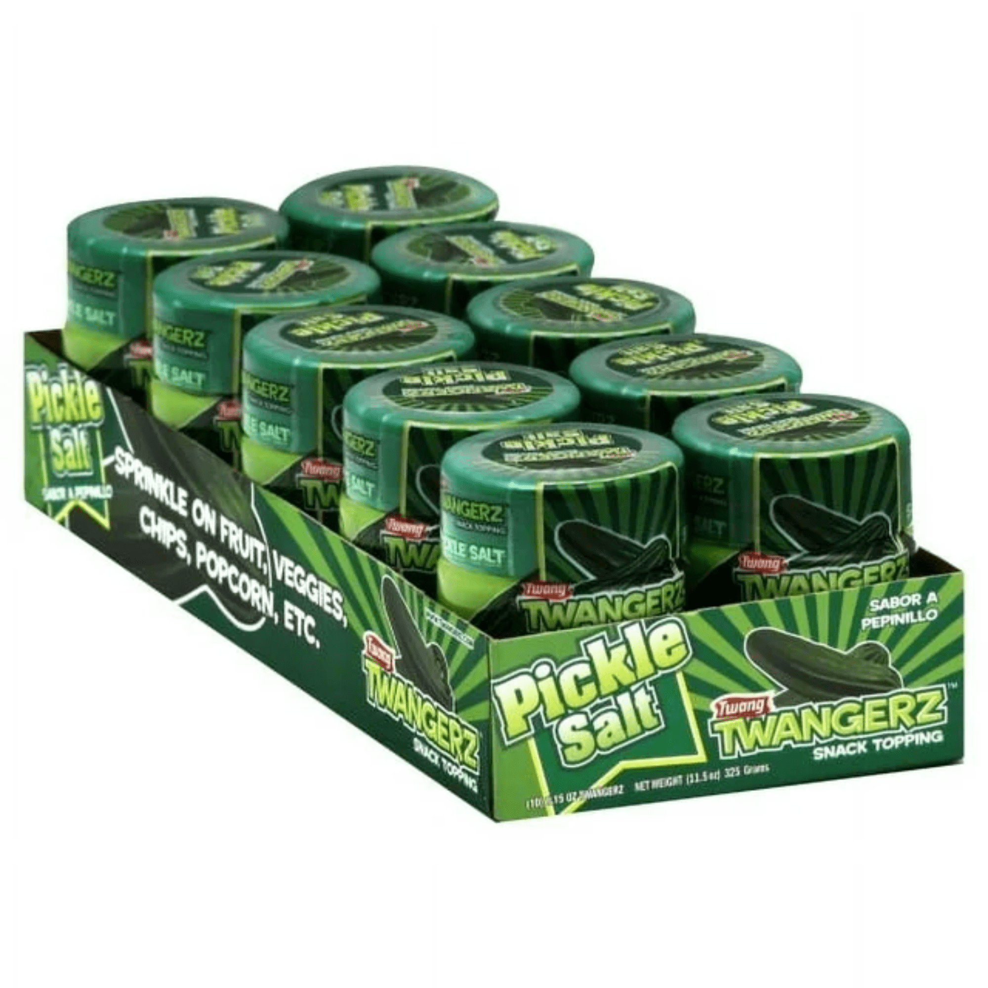 Twang Twangerz Flavorful PICKLE PUNCH Salt Shaker 1.15 ounce per bottle ...