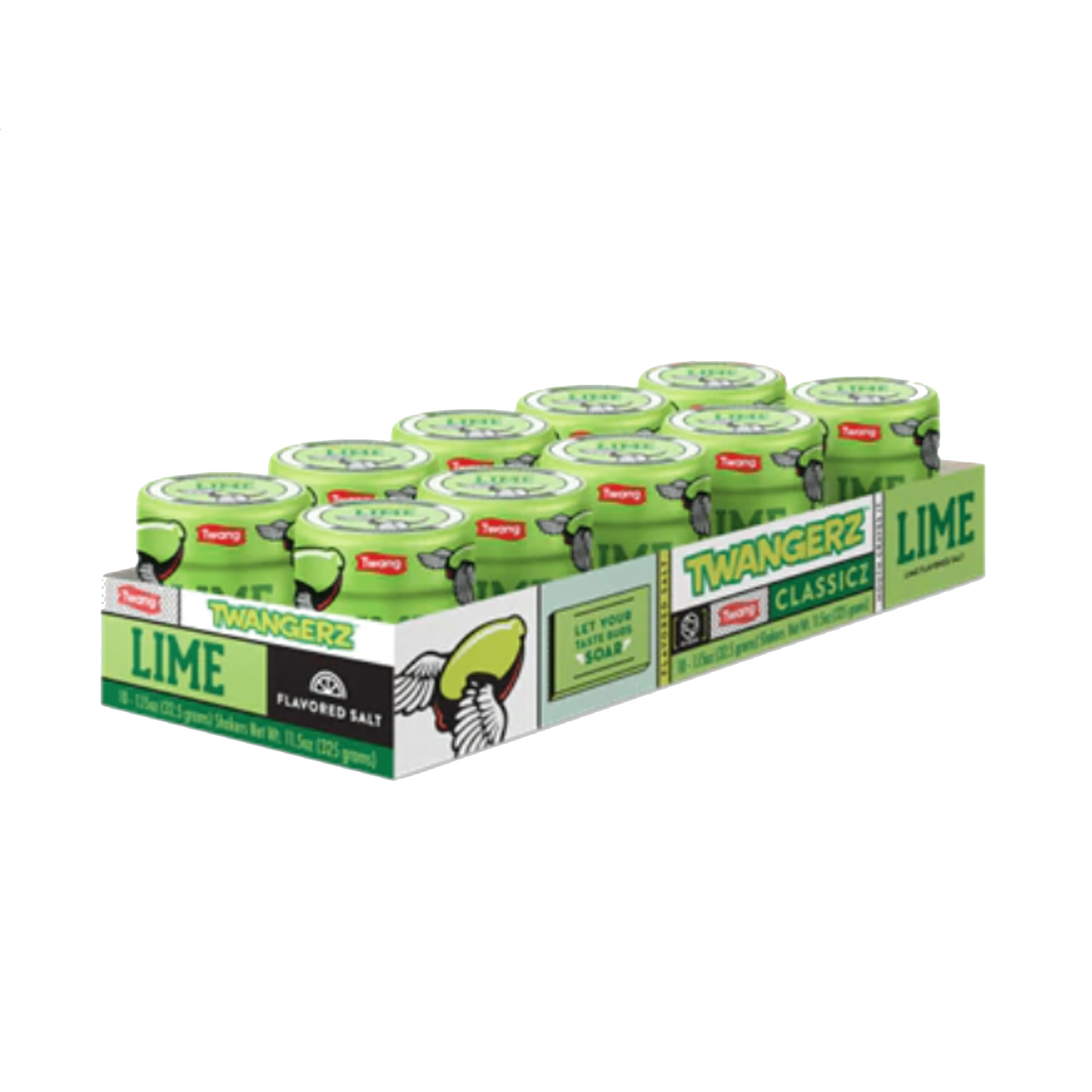 Twang Twangerz Lime Seasoning Salt Snack Topping, 1.15-Ounce Shaker (Pack of 10) - Walmart.com