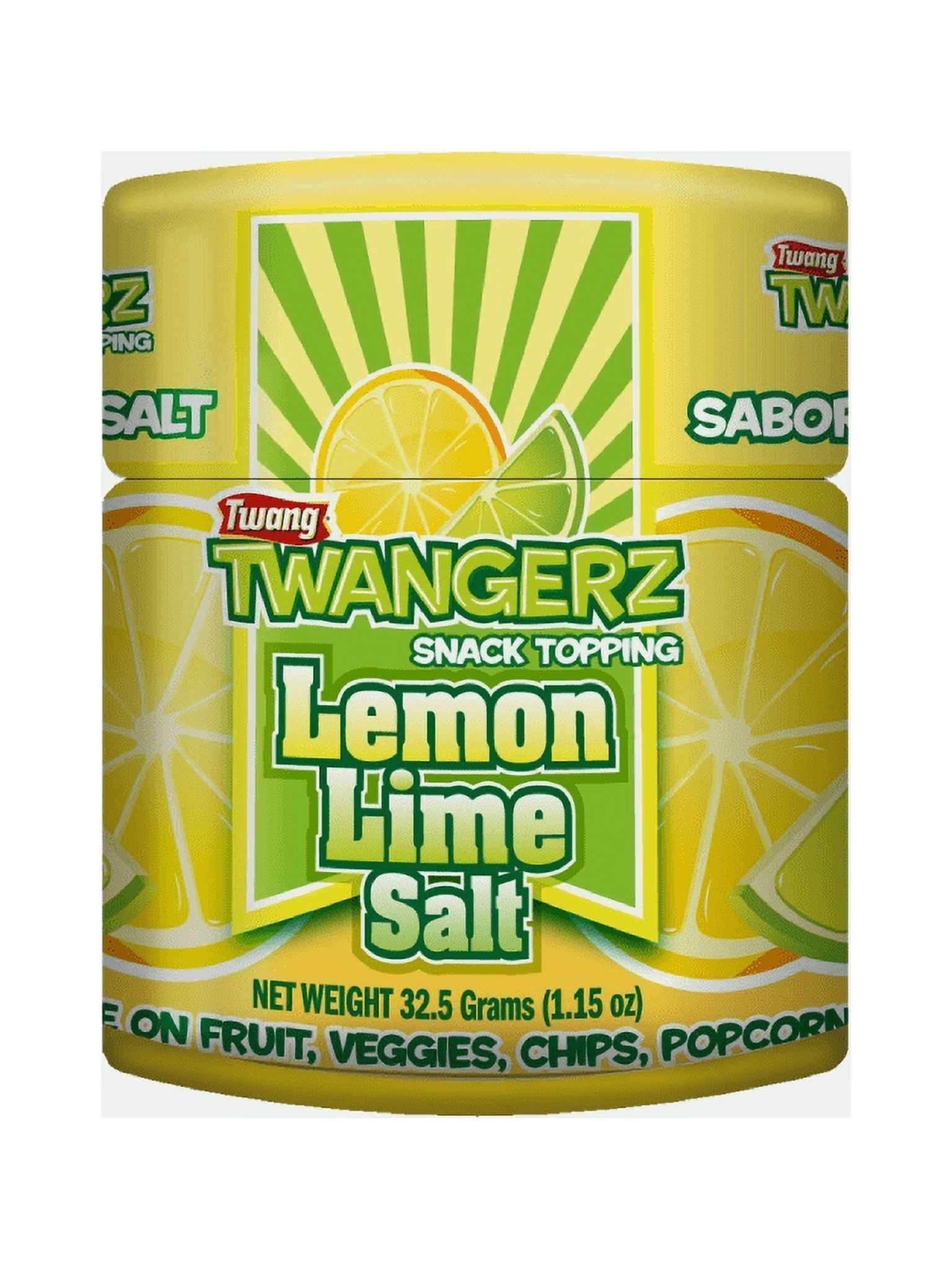 Twangerz Twang Lemon Lime Flavored-Salt 1.15 oz., 10 Count - Walmart.com