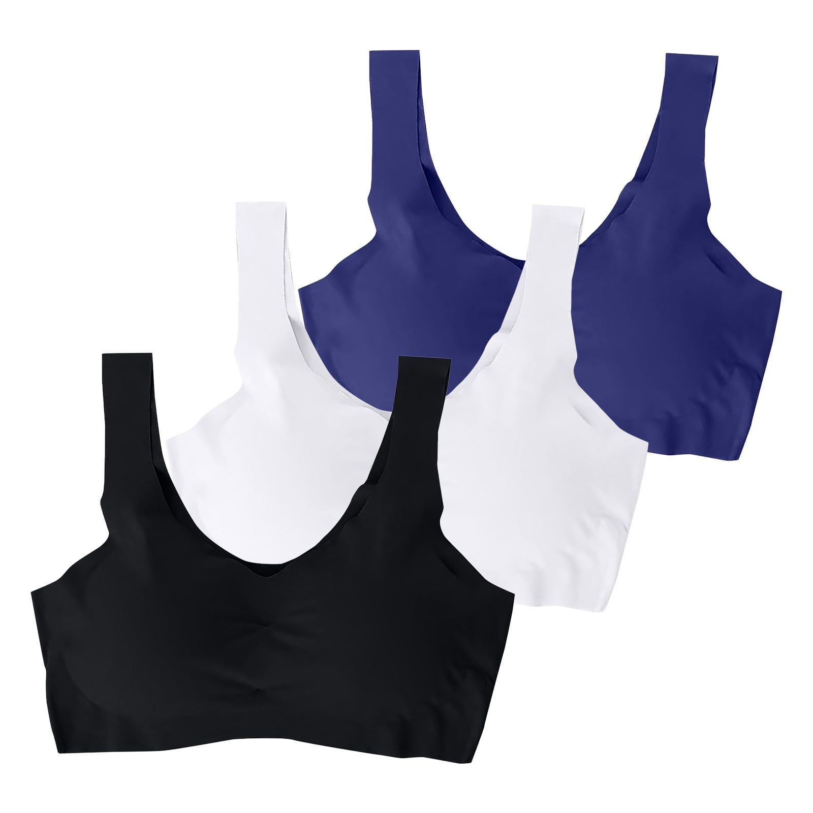 Tweang Sports Bras for Women Binder Bra Chest Binder Halter Bra Tube ...