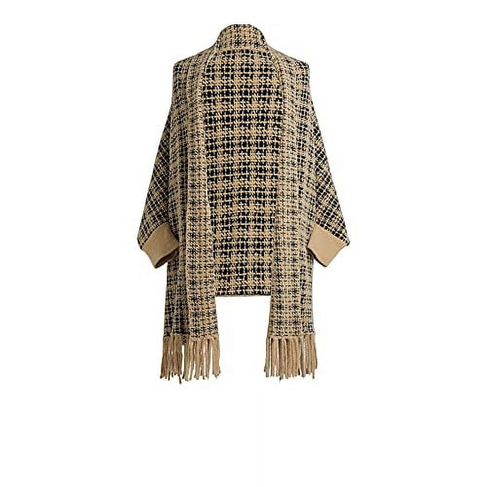 Tweed Shawl with Sleeves - Walmart.com