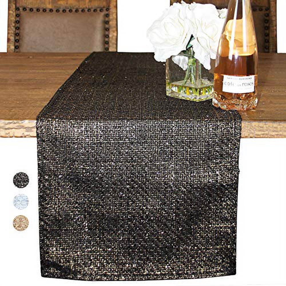 Tweed Table Runner - Large 14 x 72-inch Fall Runner for Dining Table ...