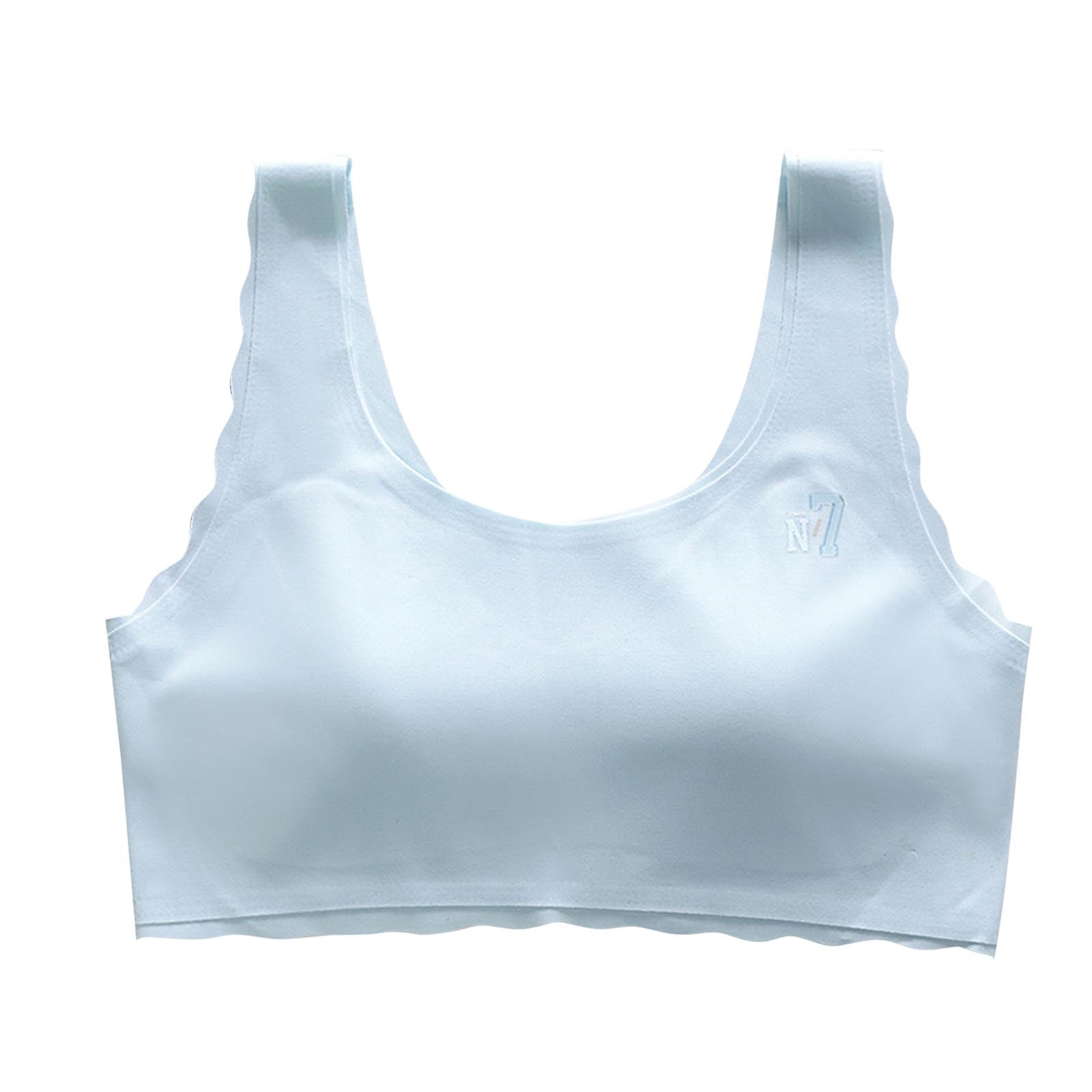 Tween Bras Seamless Training Girls Bras for Teens Soft Breathable ...
