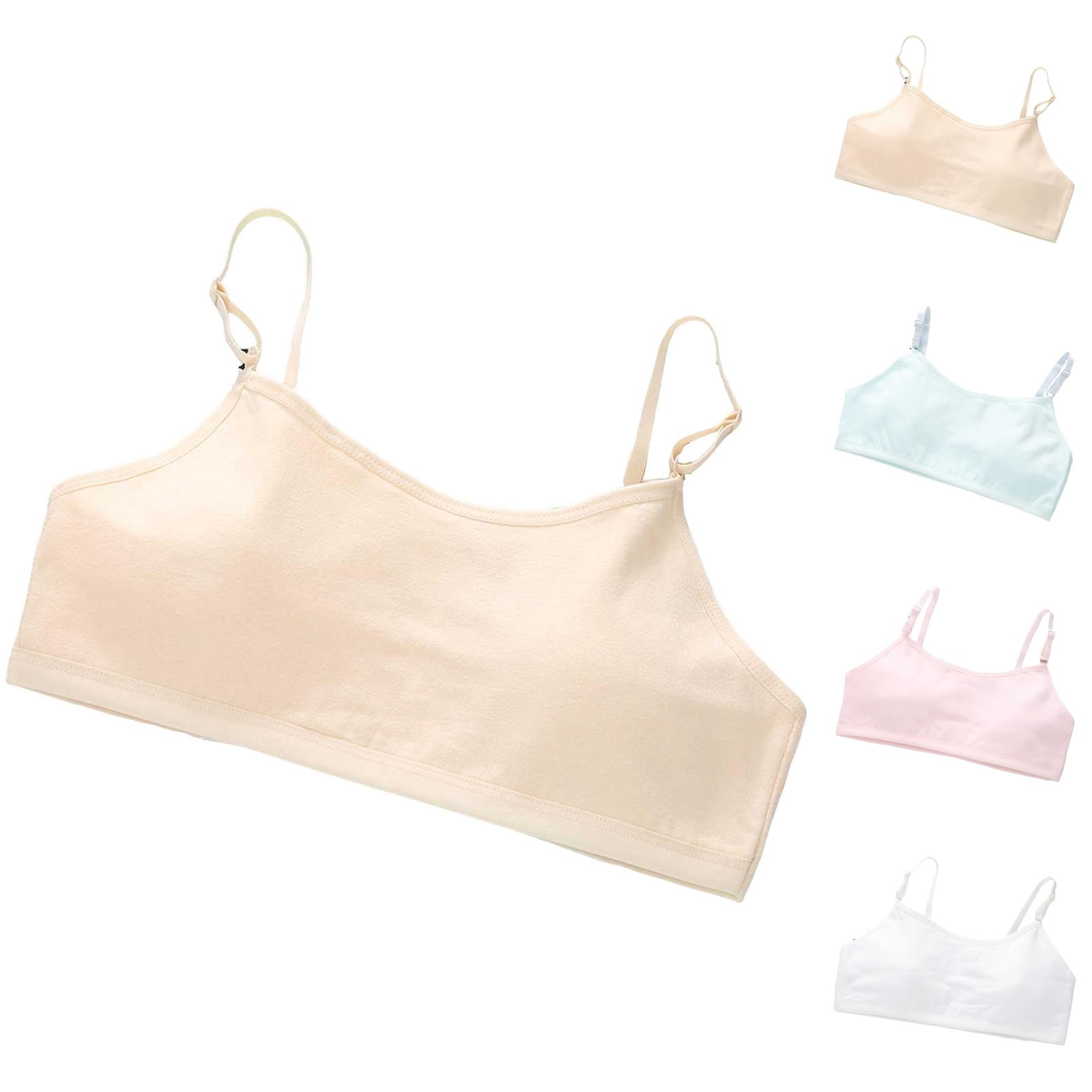 Tween Girl Bras Bras for Teens Girls Underwear Crop Top Bra Seamless ...
