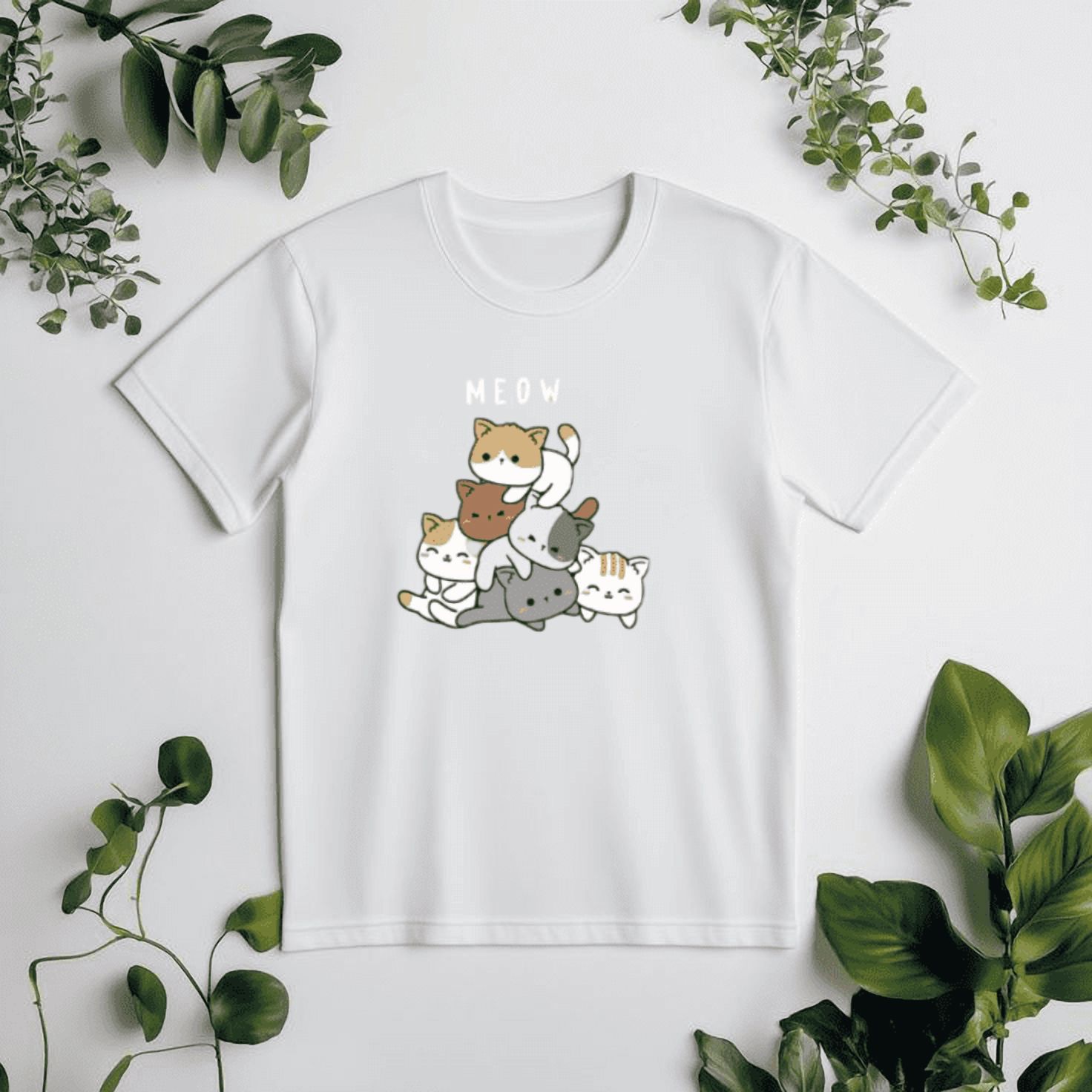 Tween Girl Cartoon Design for Cute Fashion Style Unisex T-Shirt, for ...