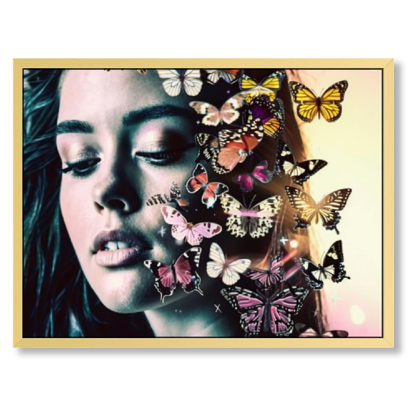 Tween Girl Inspirational Wall Art I Am - Teen Girl Room Decor ...