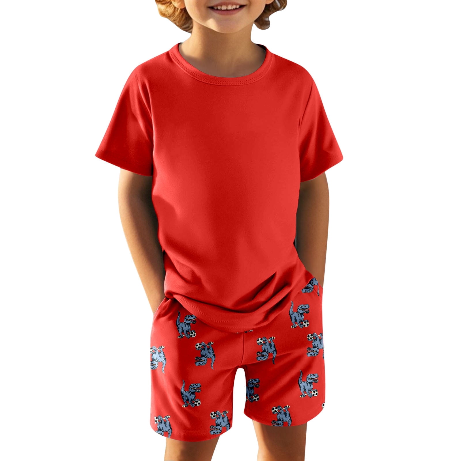 Tween Girl Silk Pajamas Set Animal Button Down Sleepwear Set Classic ...