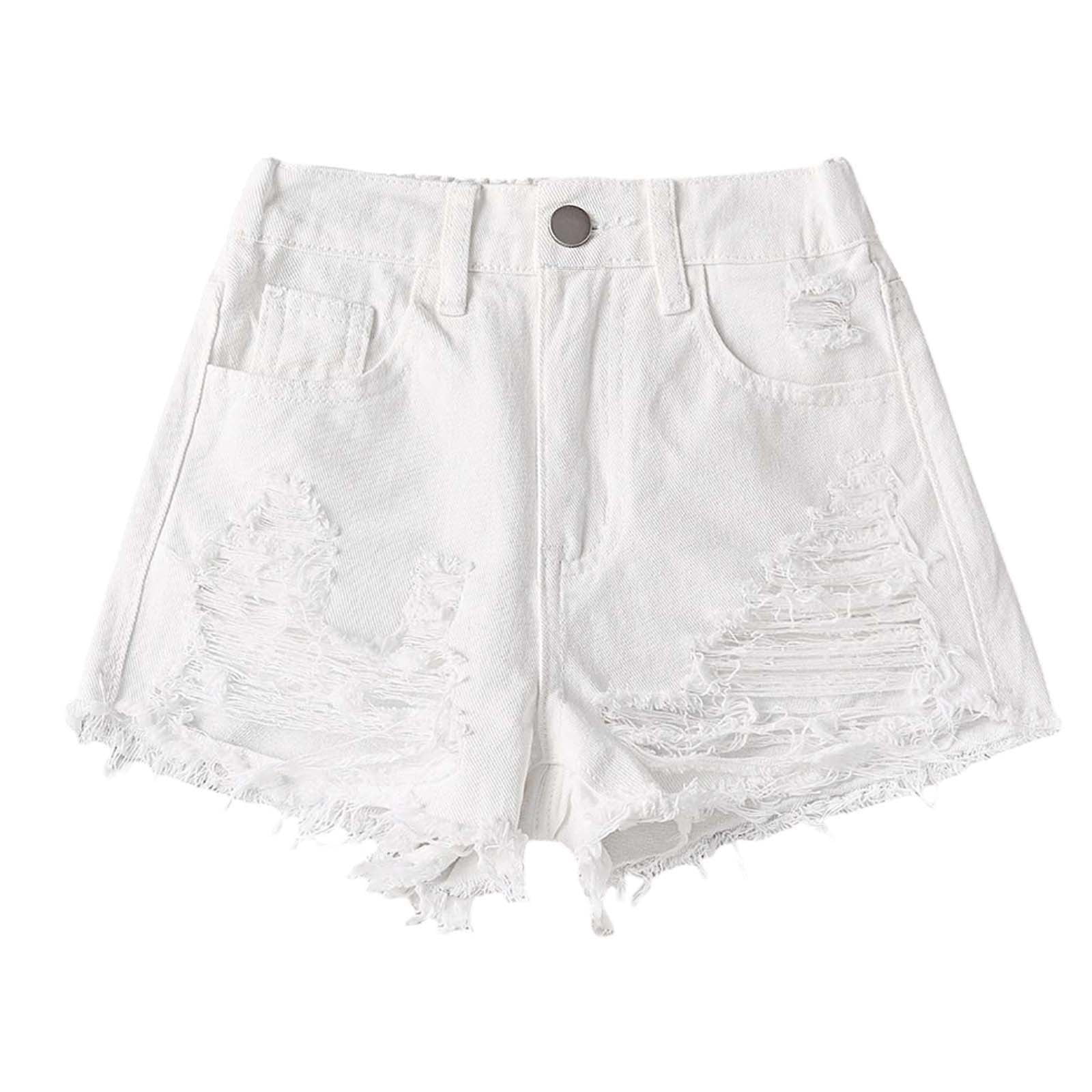 Tween Girls' Denim Shorts Jean Shorts for Teen Girls High Waisted Denim ...