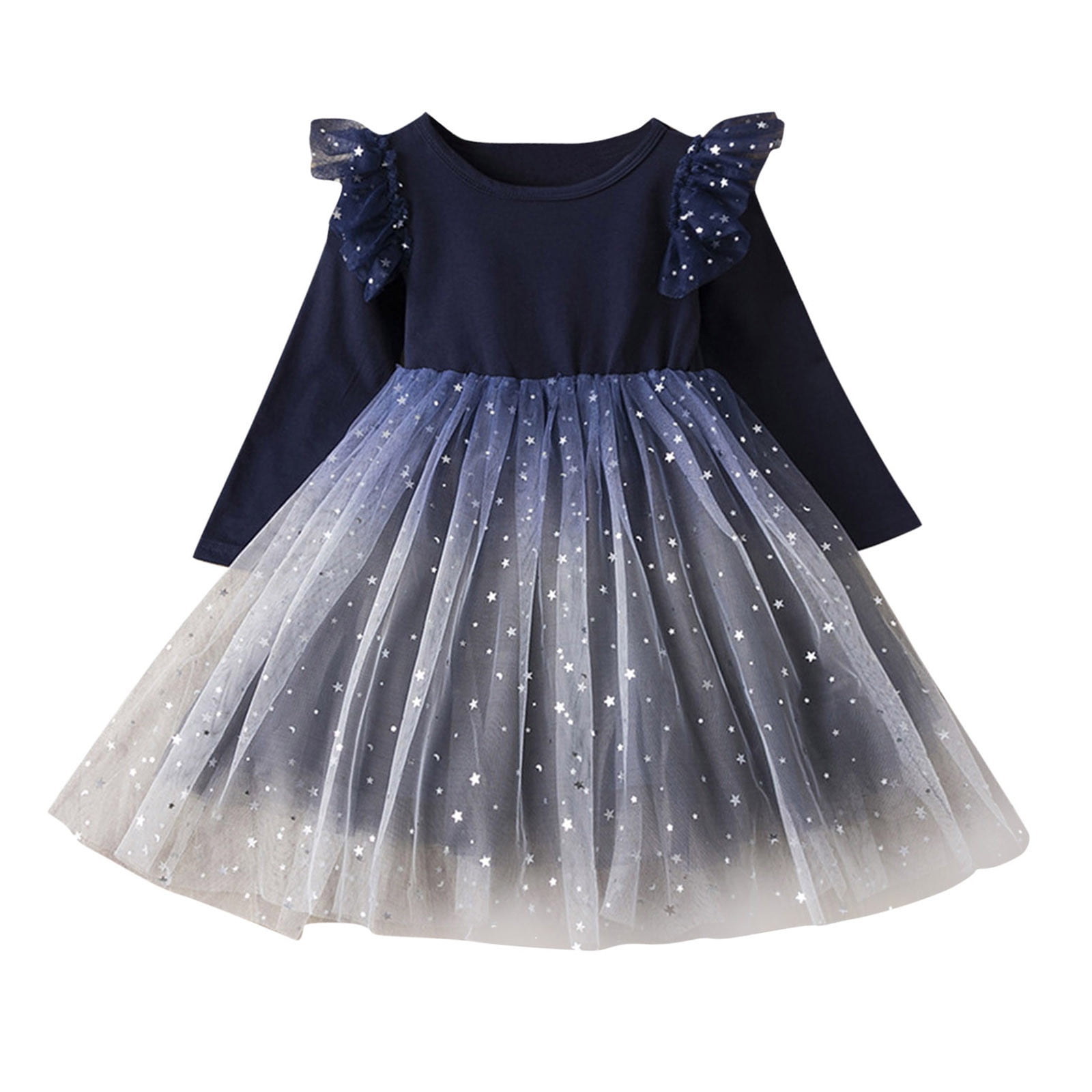 Tween Girls Dresses Kids Lace Ruffles Tulle Pageant Gown Birthday Party ...