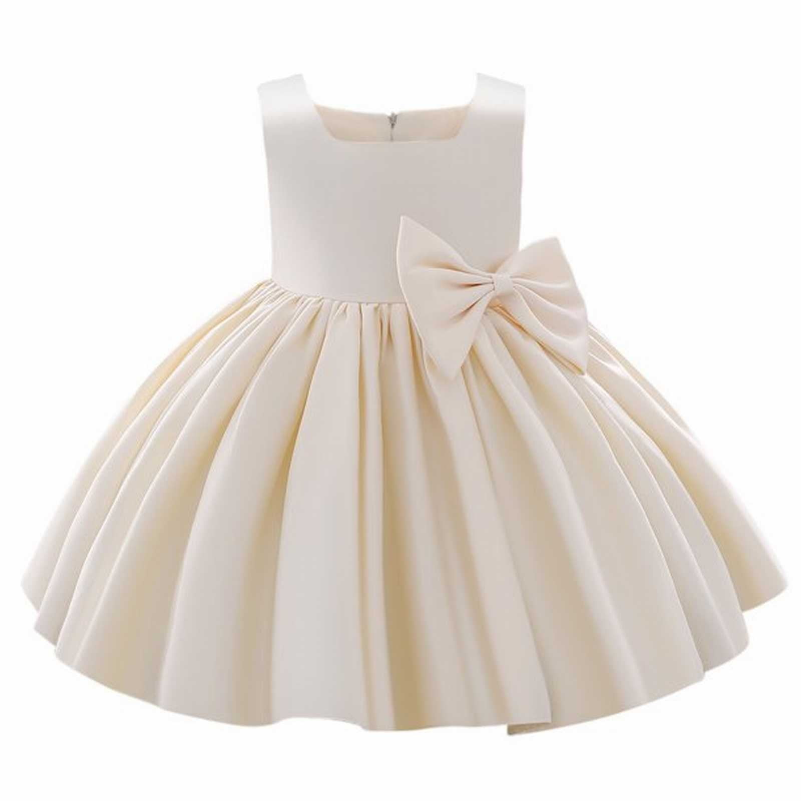 Tween Girls Dresses Size 3 Years-4 Years Flower Bowknot Tutu Dress ...
