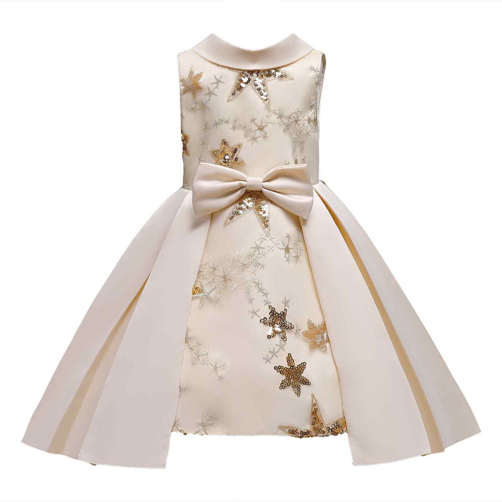 Tween Girls Dresses Size 6 Years-7 Years Pink Lapel Star Sequin ...