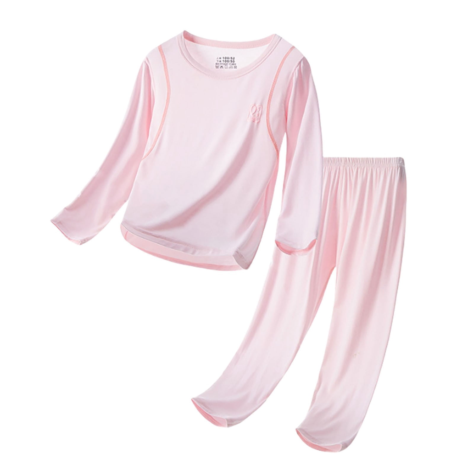 Tween Girls Outfits Sets Soft Pajama Long Sleeve Sleepwear Kids Cozy ...