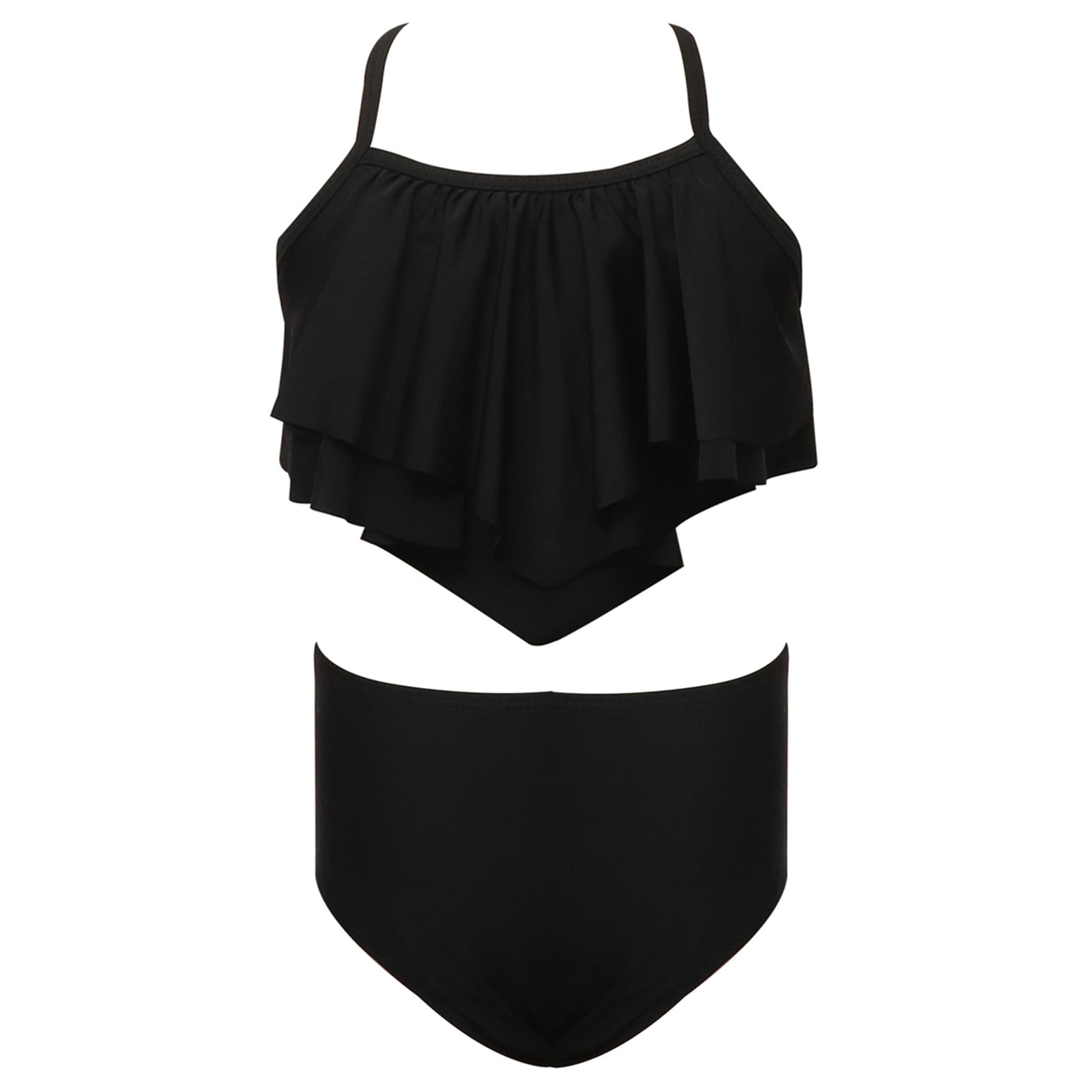 Tween Girls Swimsuits Two Piece Bikini Beach Sports Outfit Swim ...