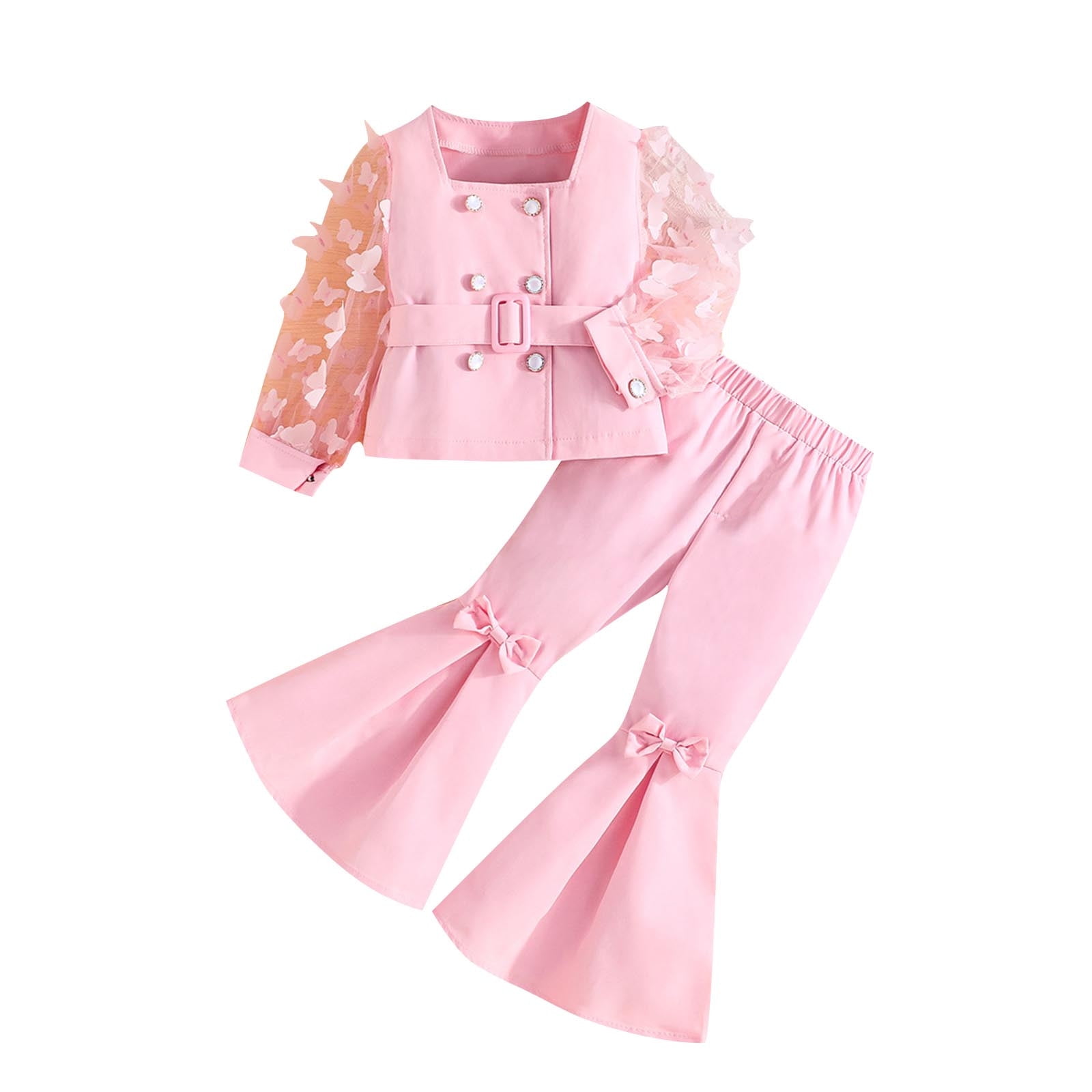 Tween Outfit Girls Pant Suits Size 10-12 Dressy Kids Short Sets Girls ...