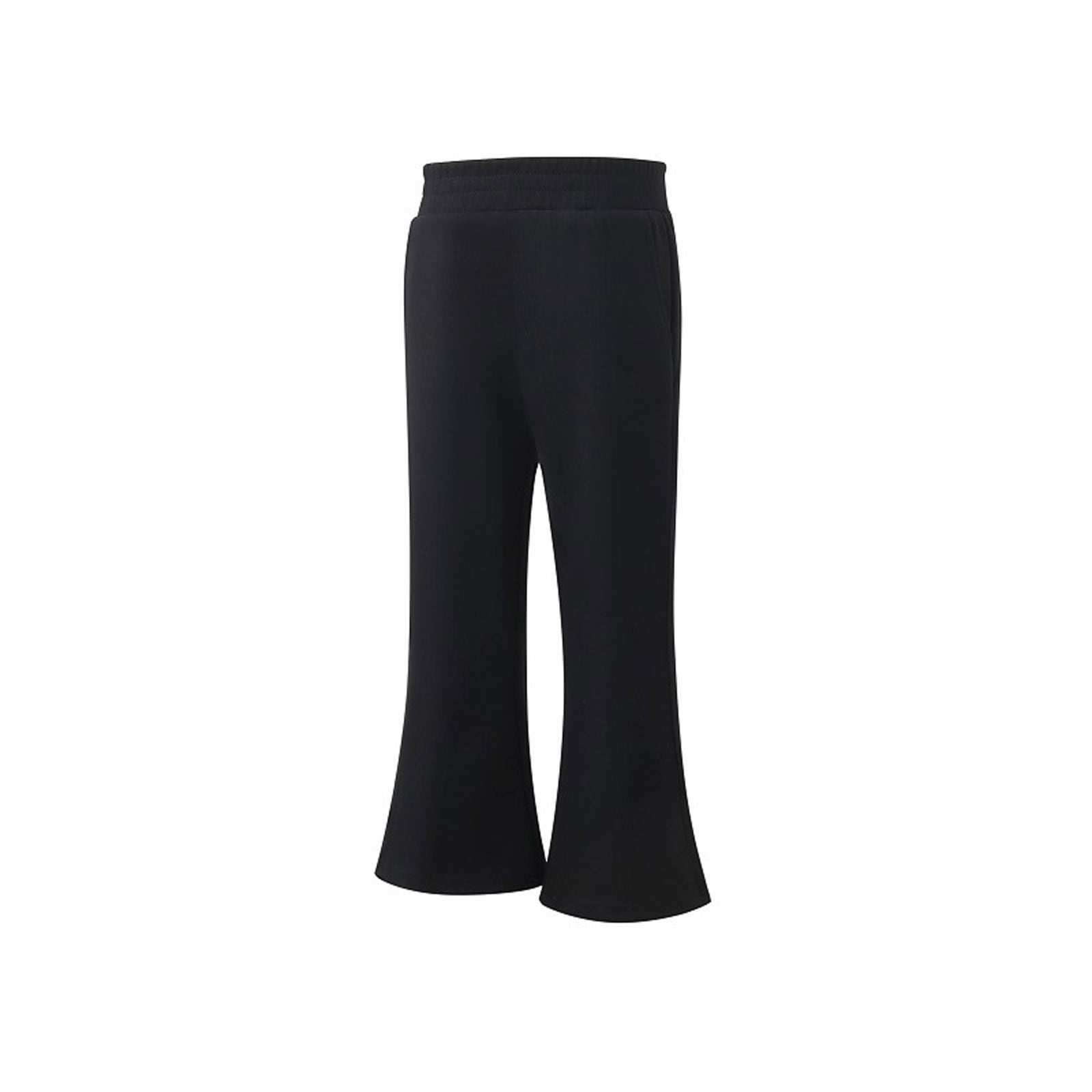 Tween Sweatpants Girls High Waisted Flare Wide Leg Baggy Athletic ...