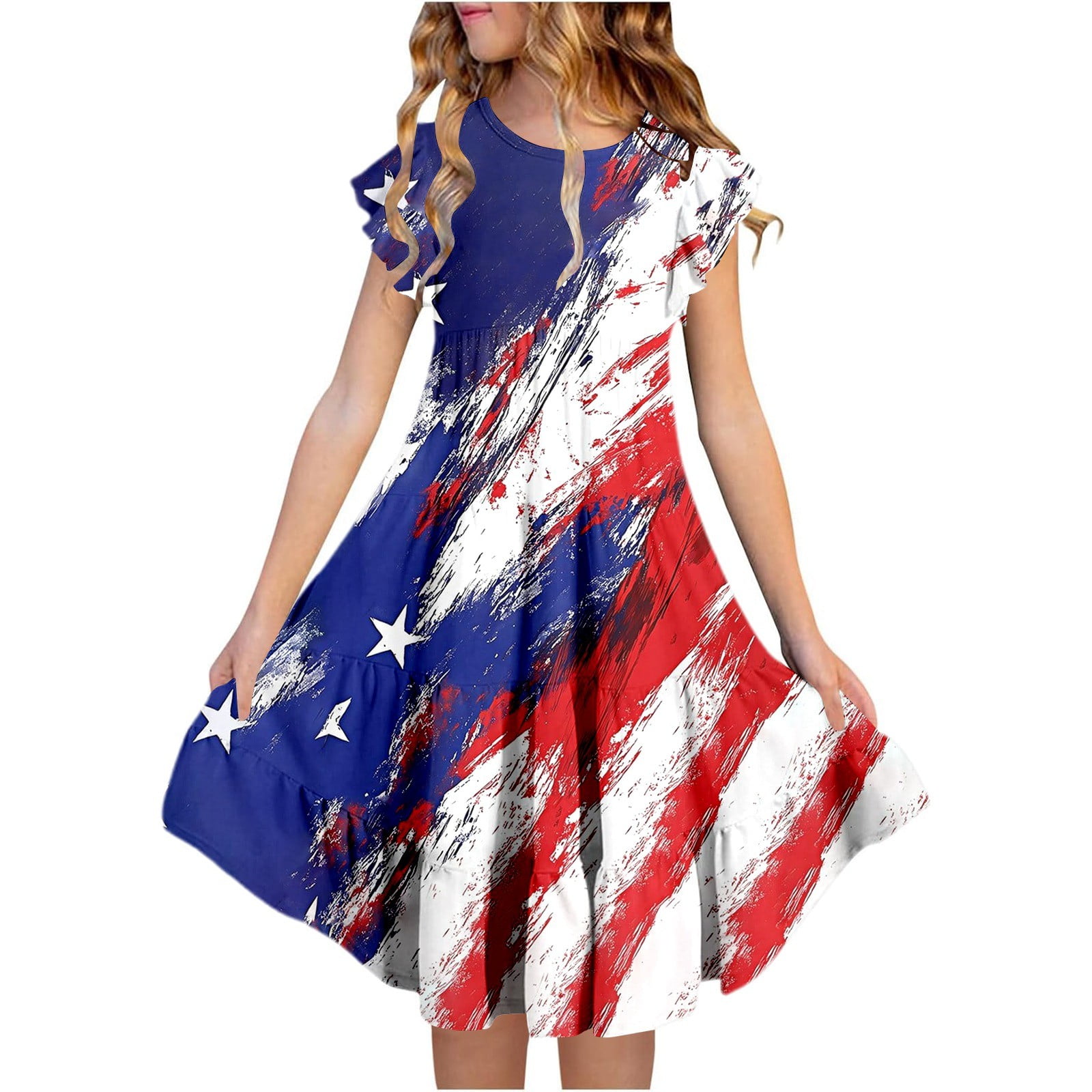 TweenDresses 4th of July Outfits for Girls Red White & Blue Put In The ...