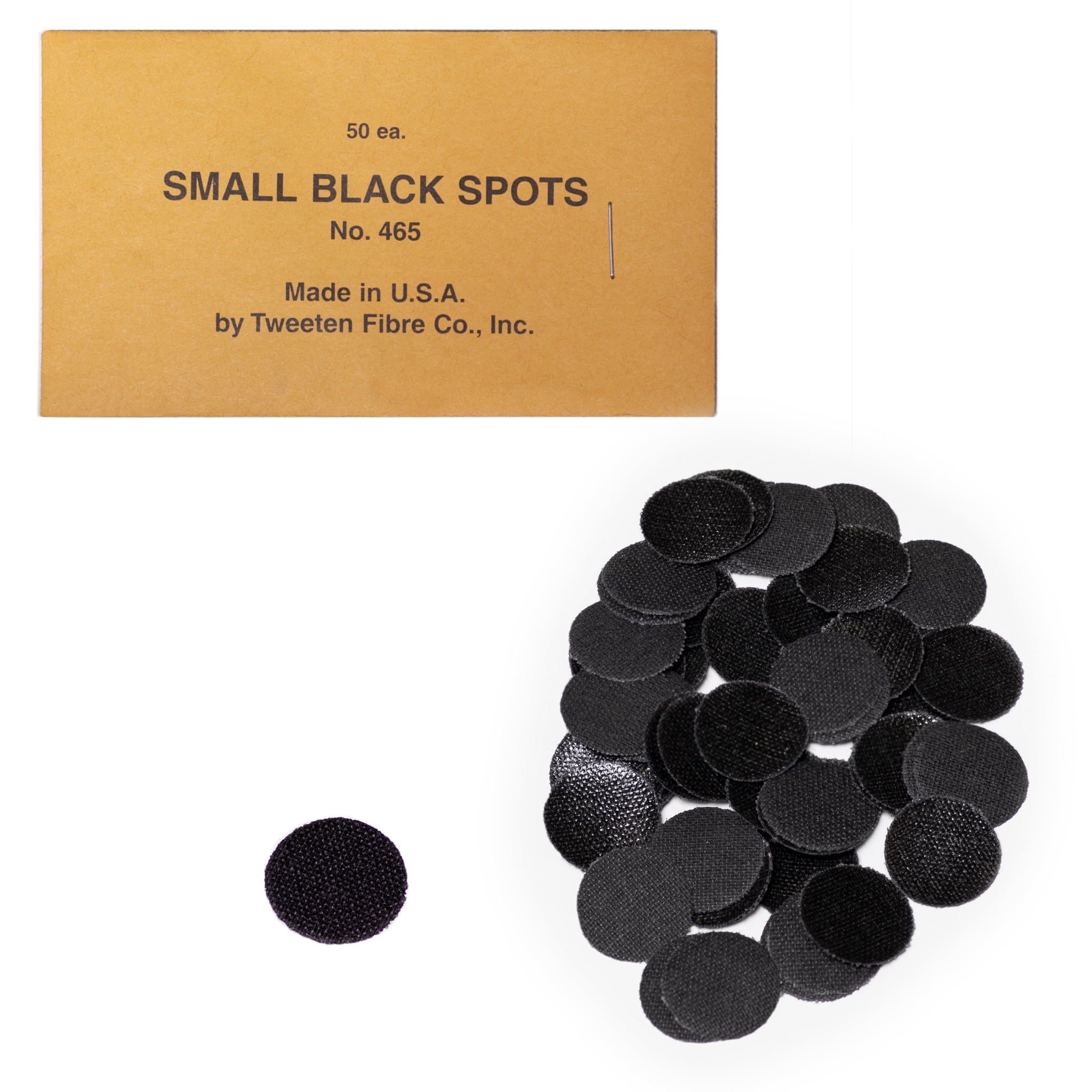 Tweeten Small Black Spots for Pool Billiard Table 50 pcs- 1/2" - Self ...