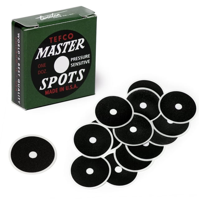 Tweeten Tefco Master Pool Billiard Table Spots 12 pcs/1 box - 1 1/4 ...