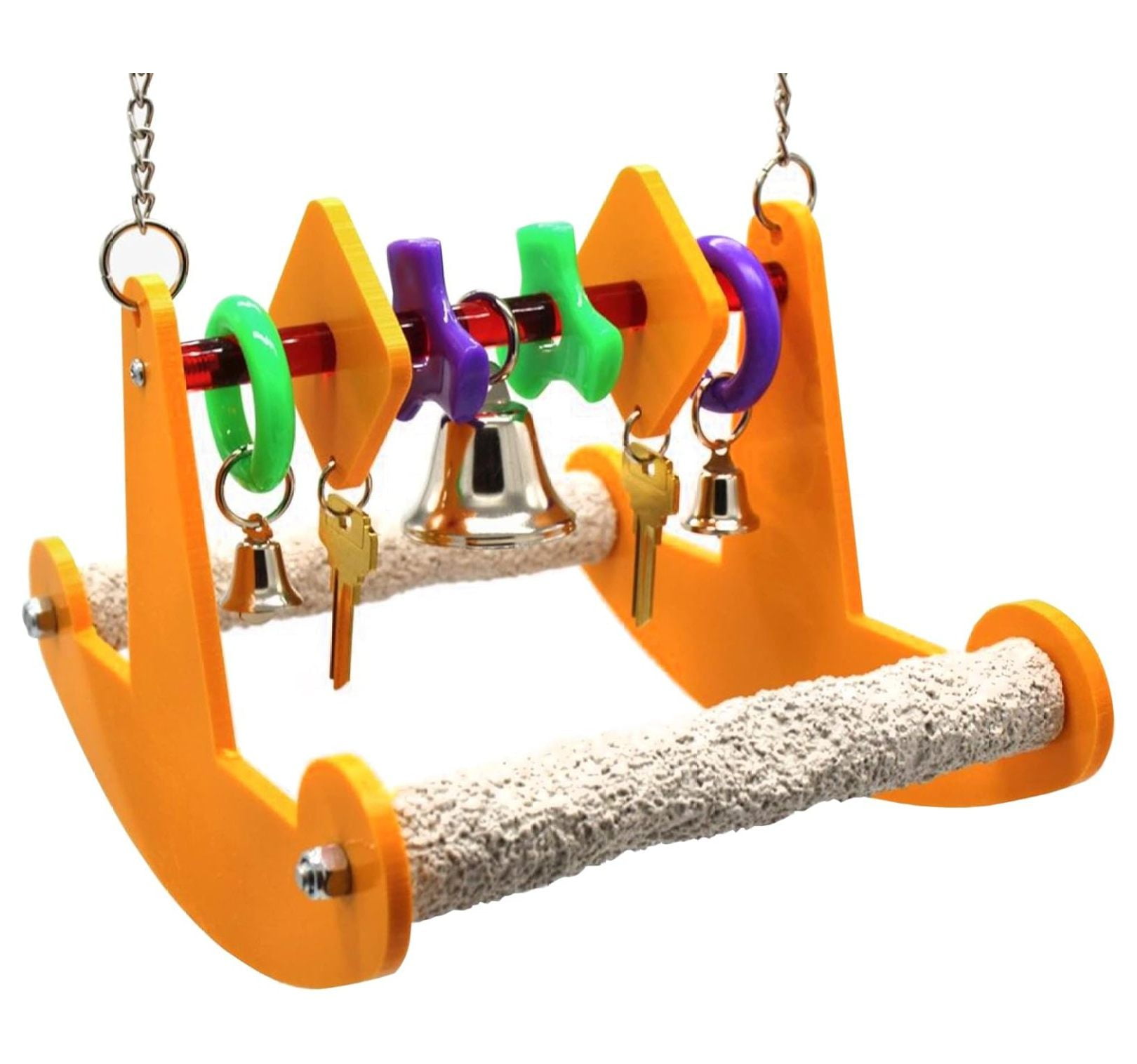 Tweeter Totter - Perfect Cage Toy Stimulates Visual and Physical ...