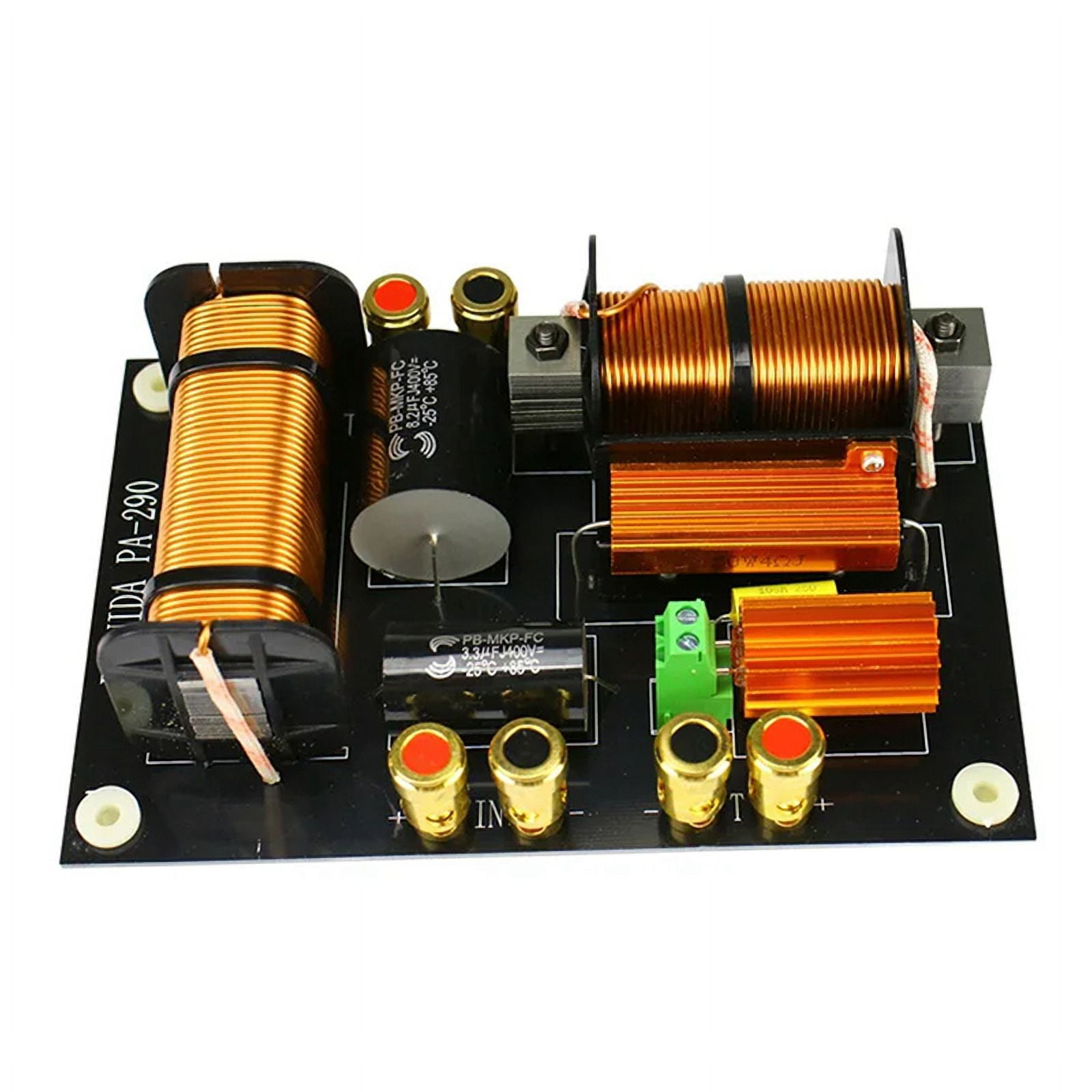 Tweeter Woofer Speaker Crossover 600W-800W Treble Bass 2 Way Crossover ...