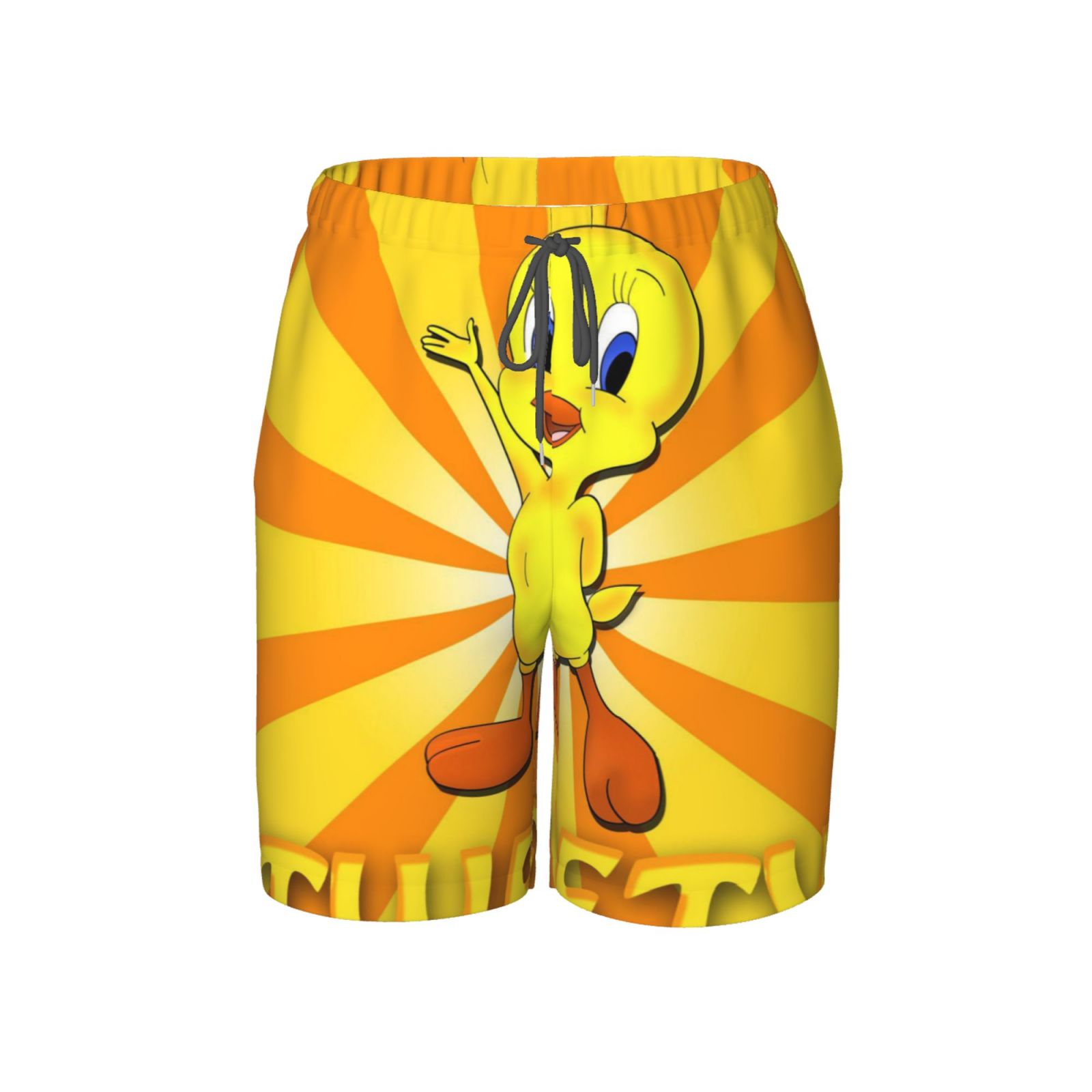 Tweety Bird Boys Swim Trunks with Mesh Liner Bathing Suits Quick Dry ...