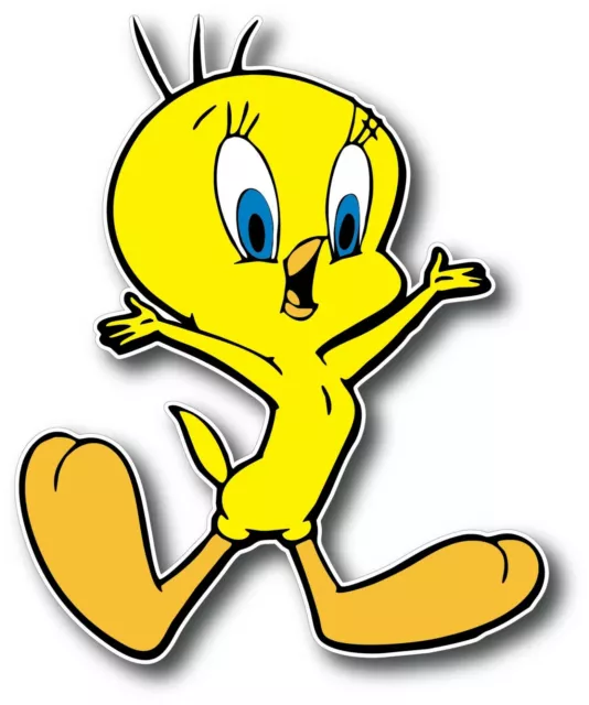 Tweety Bird Cartoon Looney Tunes Decal Sticker Usa Car Truck Vehicle ...