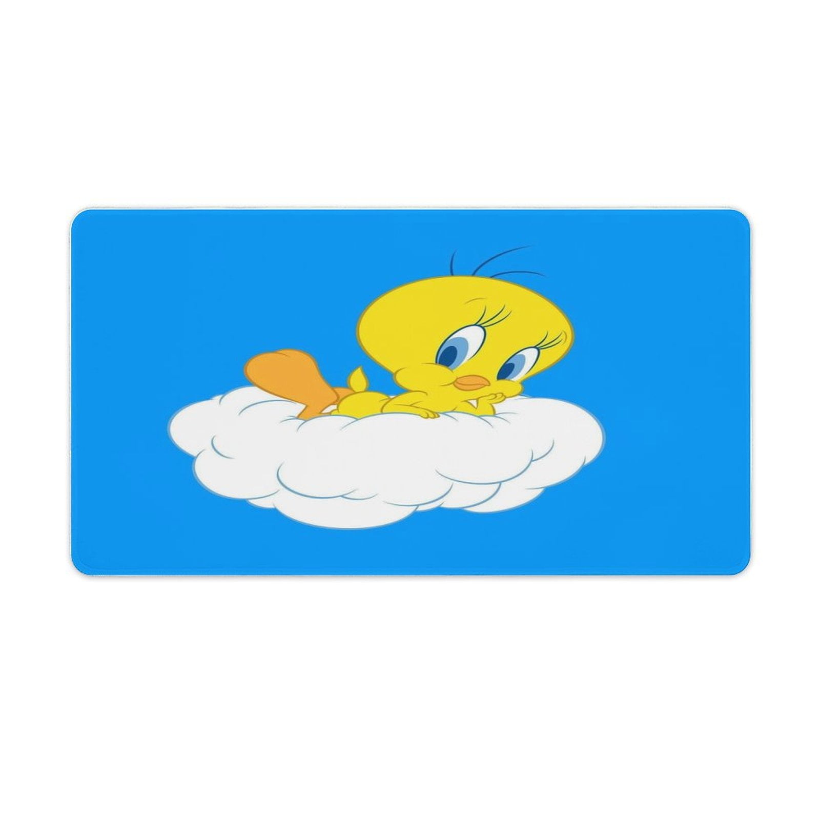 Tweety Bird Mouse Pad with Stitched Edge Desk Mat Keyboard Pad for ...