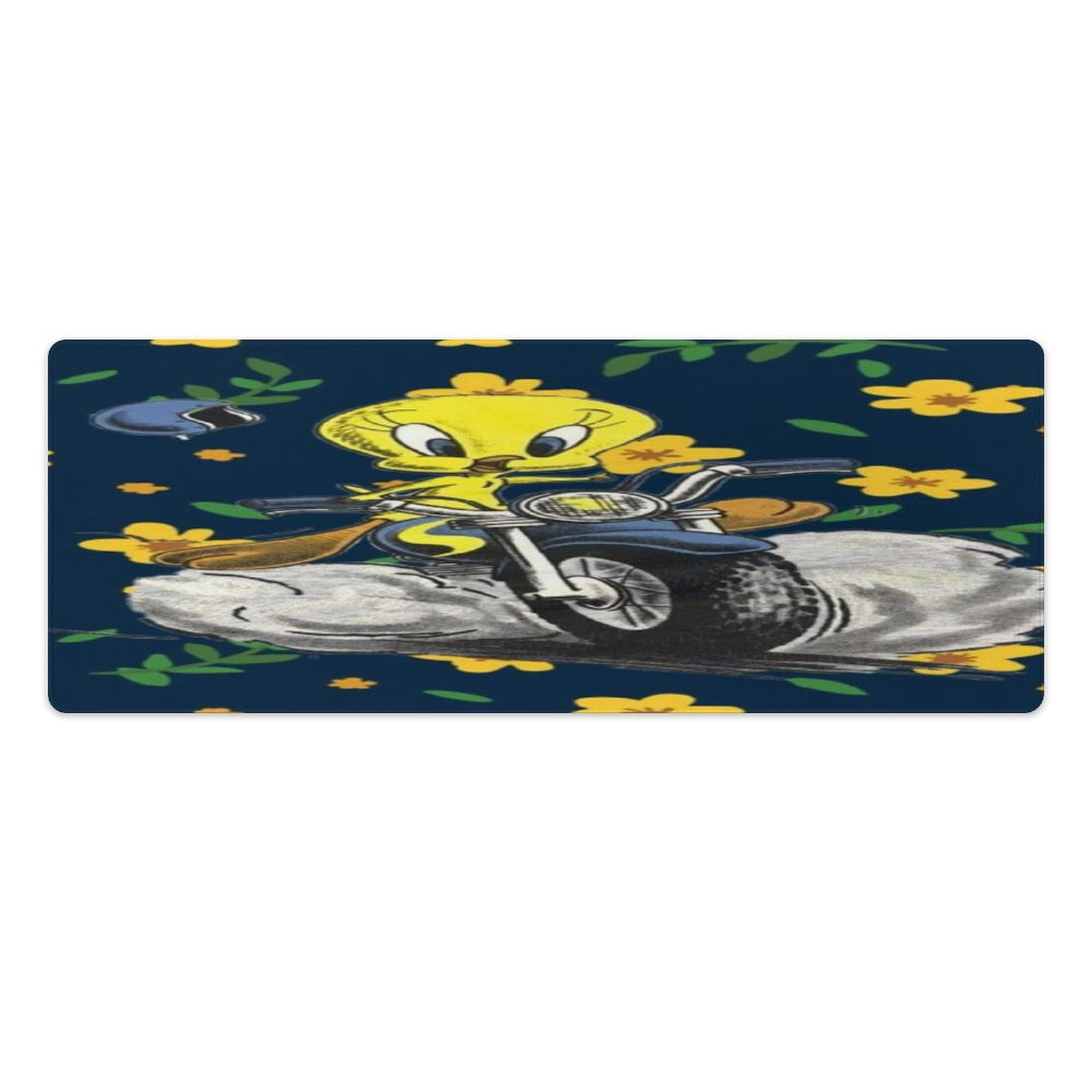 Tweety Bird Mouse Pad with Stitched Edge Desk Mat Keyboard Pad for ...