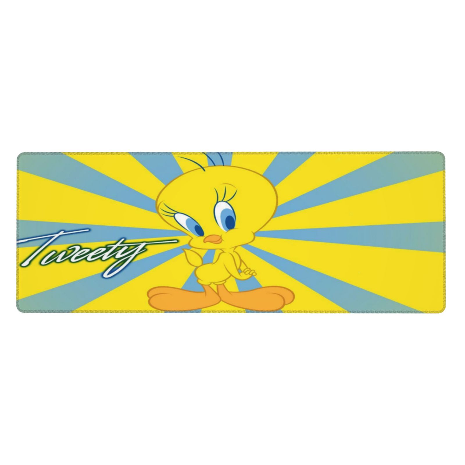Tweety Bird Mouse Pad with Stitched Edge Desk Mat Keyboard Pad for ...