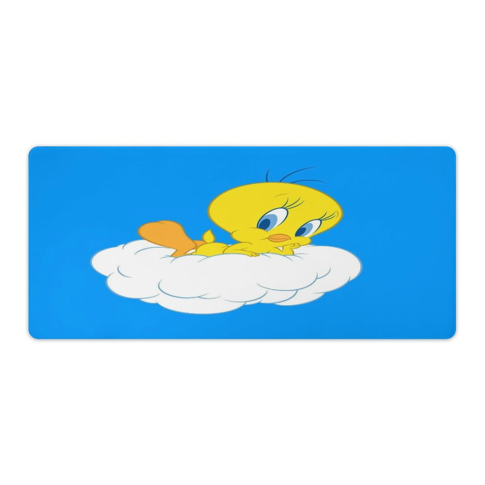 Tweety Bird Mouse Pad with Stitched Edge Desk Mat Keyboard Pad for ...