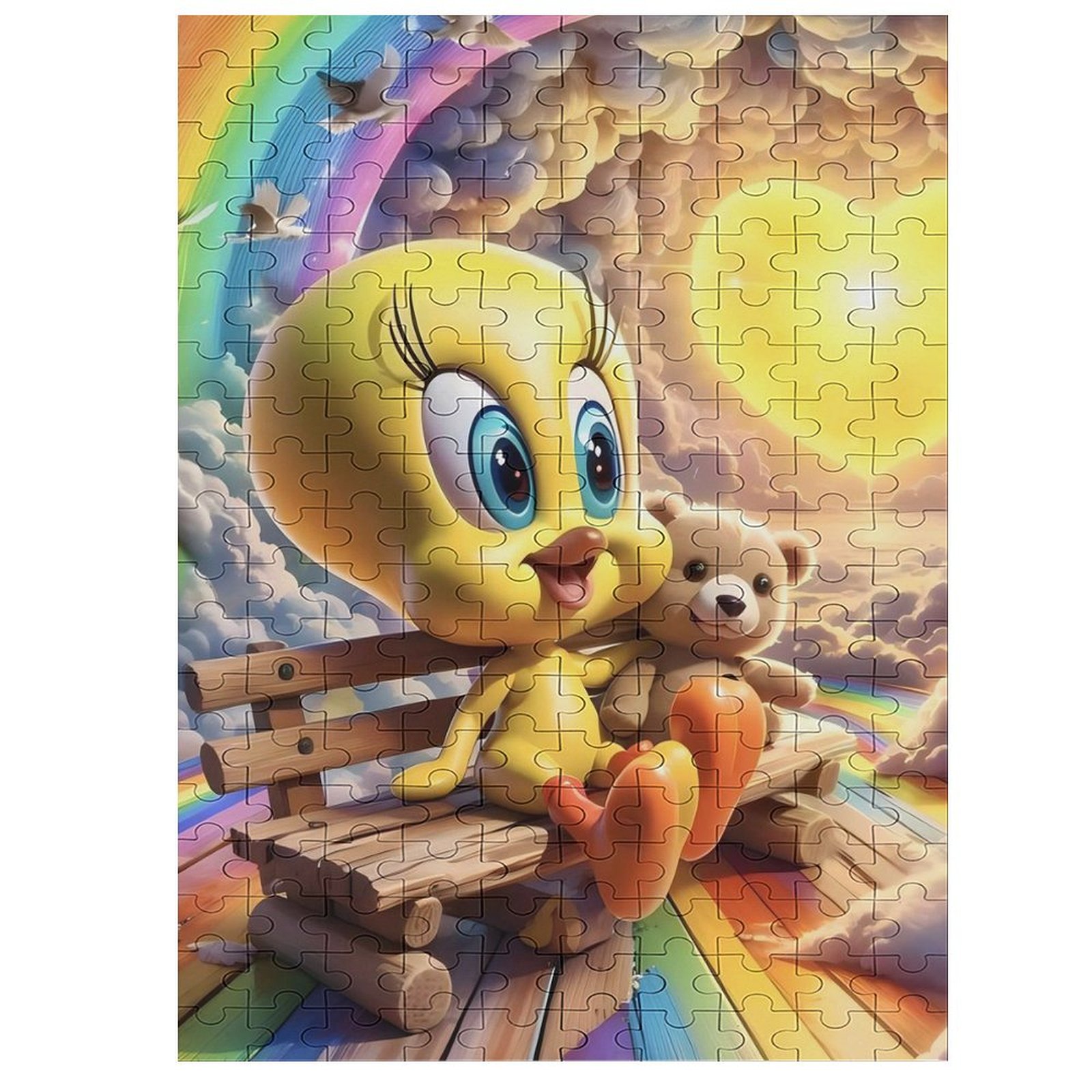 Tweety Bird Puzzles for Kids Interactive Brain Teasers for Adults ...